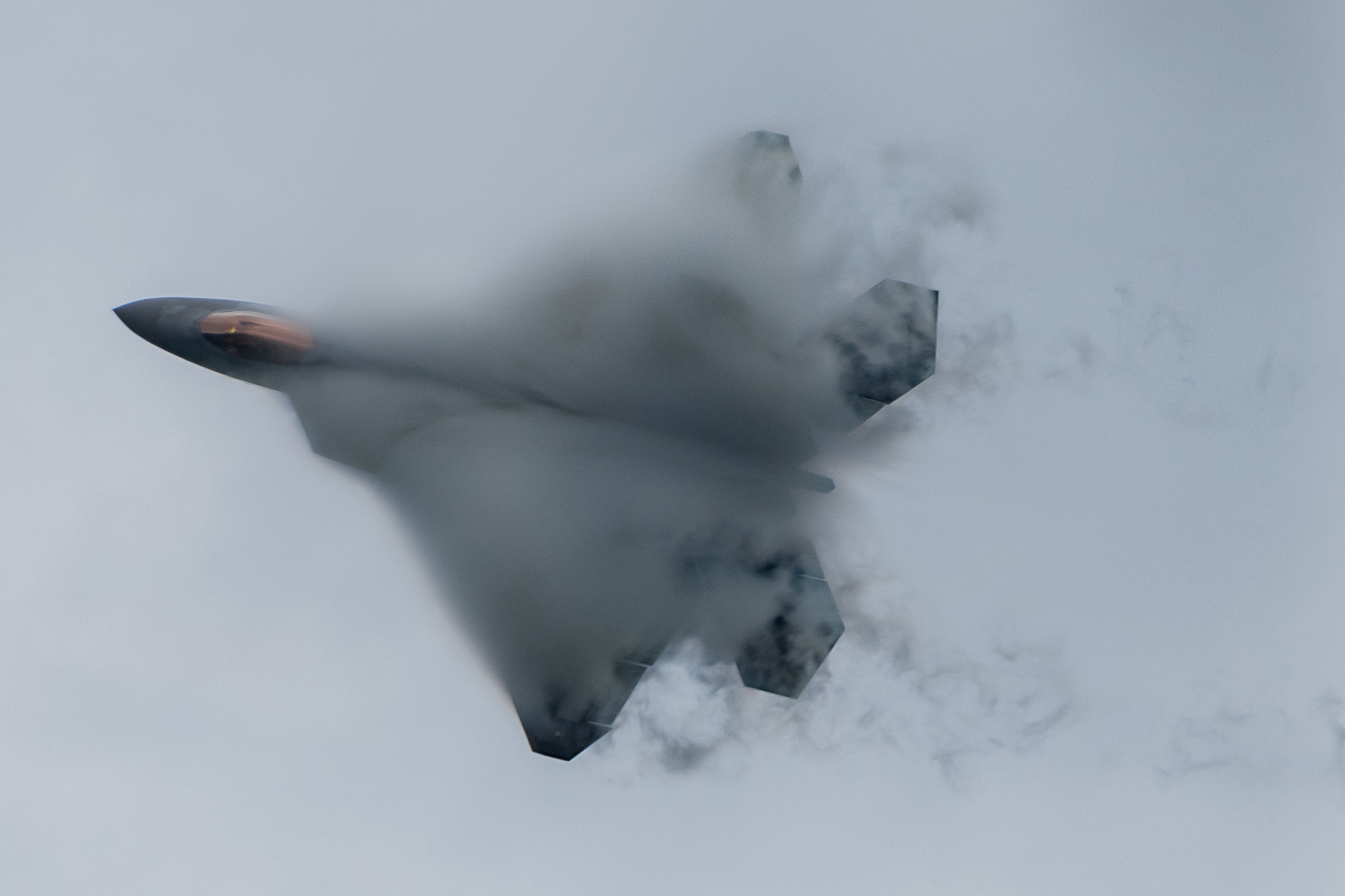 Air Force Maj. Paul Lopez, the commander of the F-22 Raptor Demo Team ...