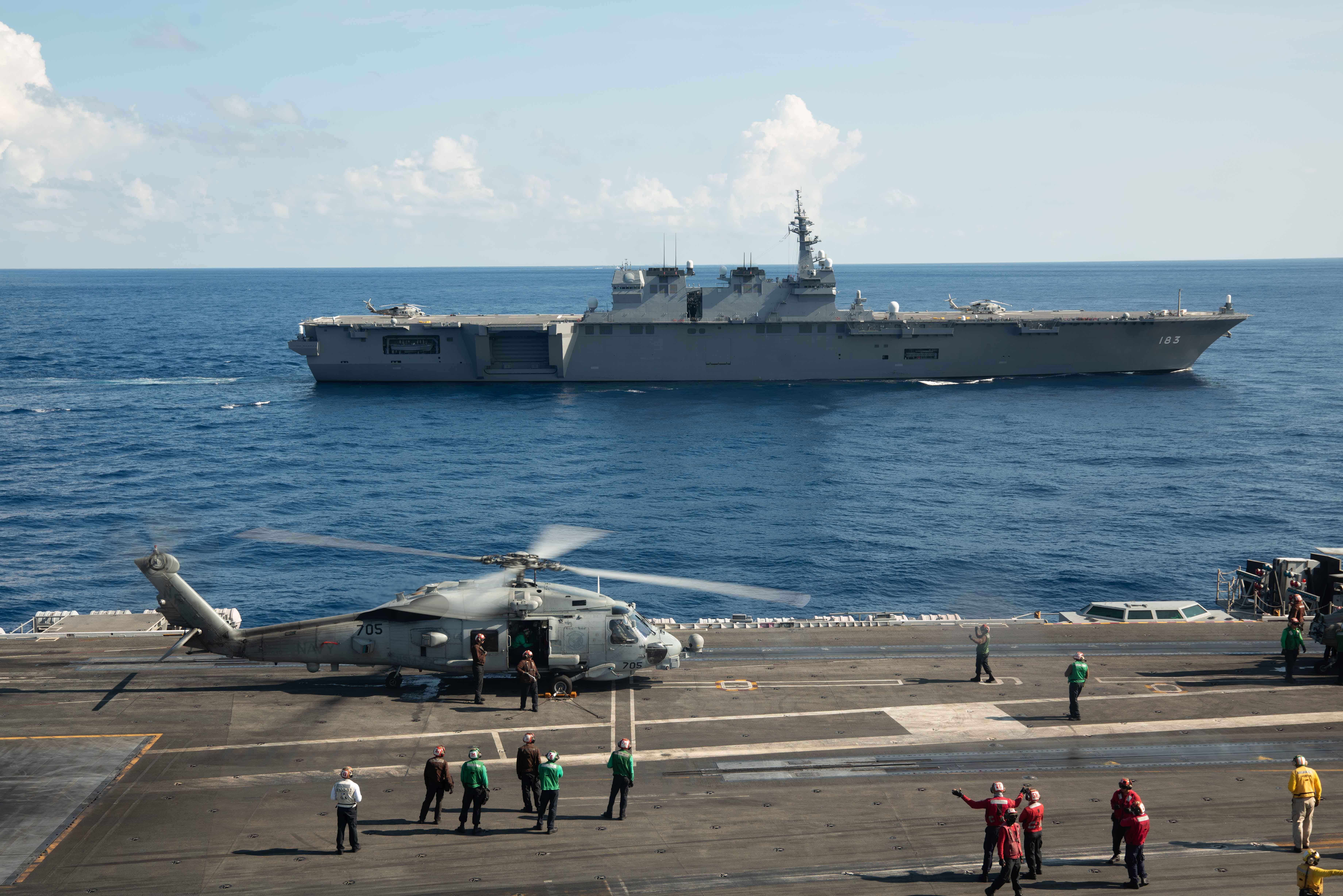USS Ronald Reagan, JMSDF Conduct Bilateral Exercises > Commander, U.S ...