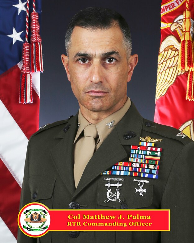Colonel Matthew J. Palma > Marine Corps Recruit Depot, San Diego ...