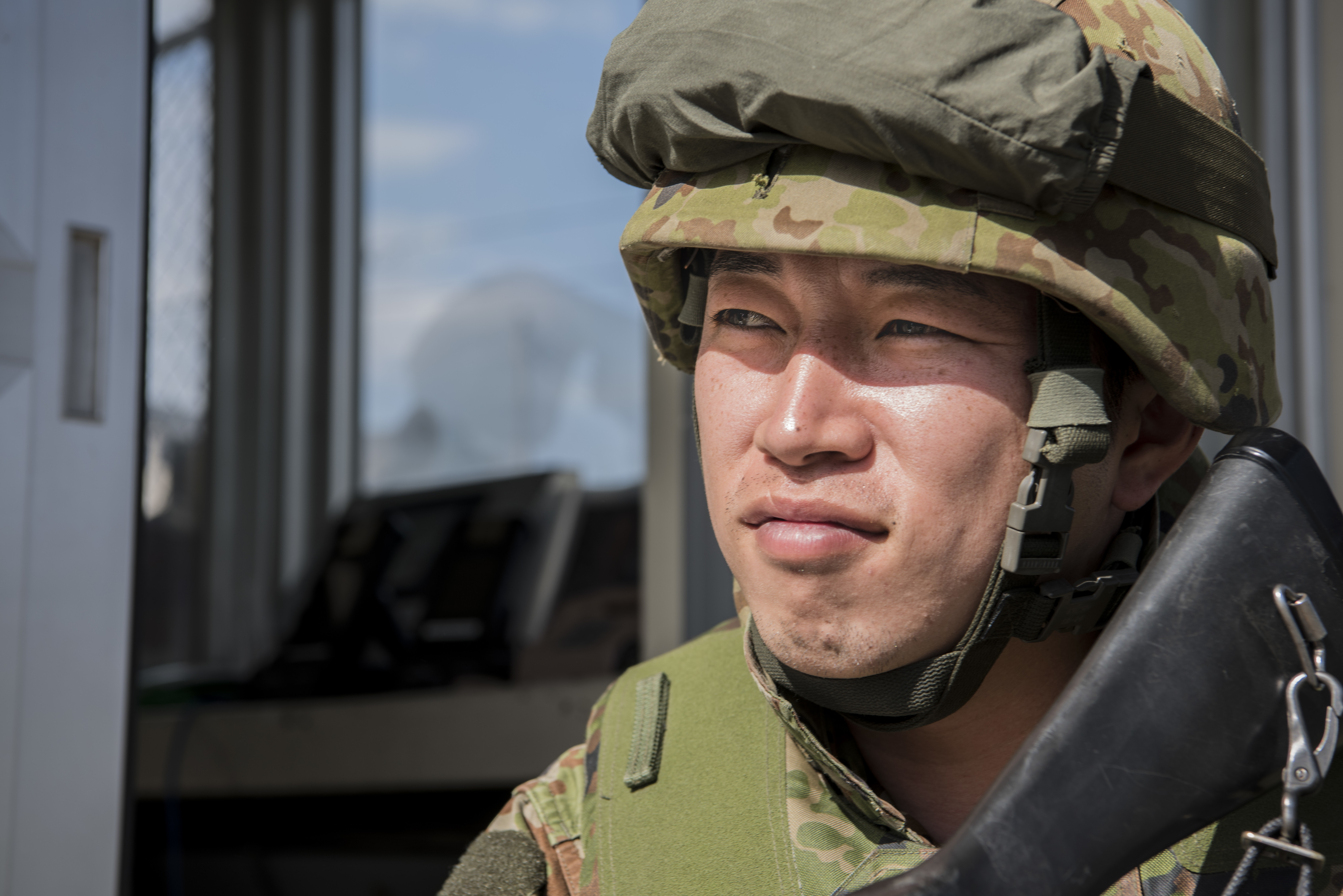 USAF, Japan Ground Self-Defense Force members conduct security training ...