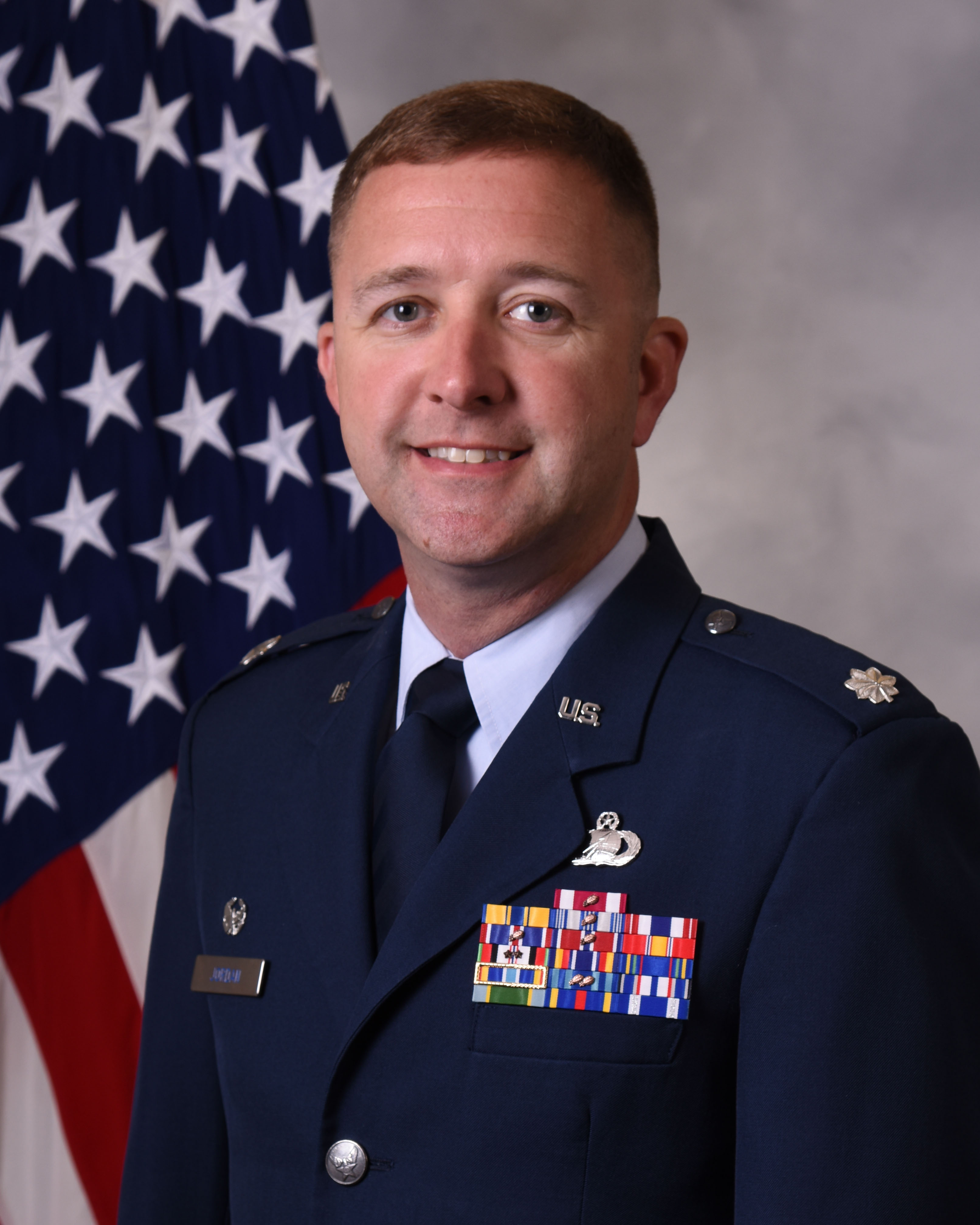 Lt Col Jordan official photo