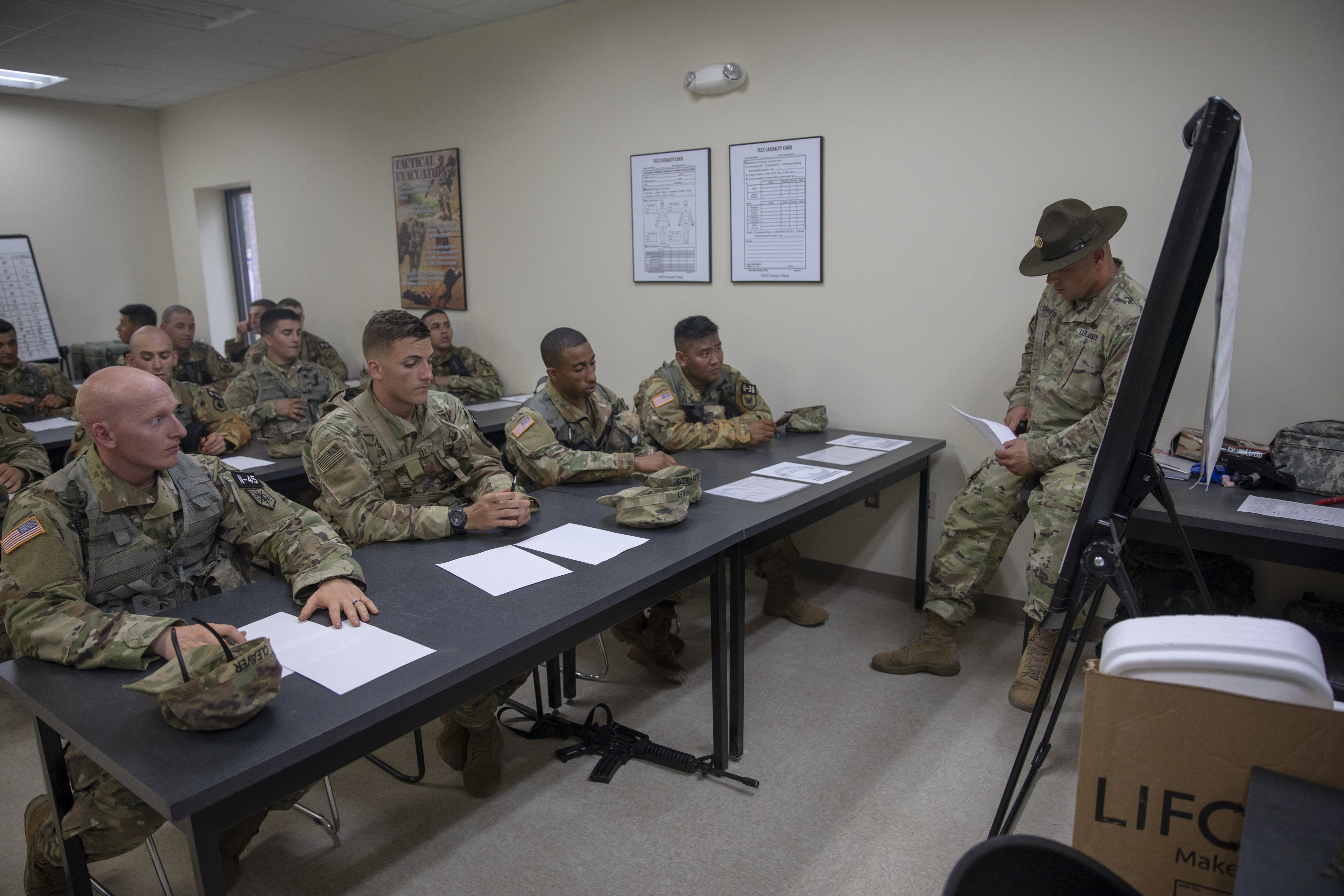 Best Warrior Competition 2019 written exam