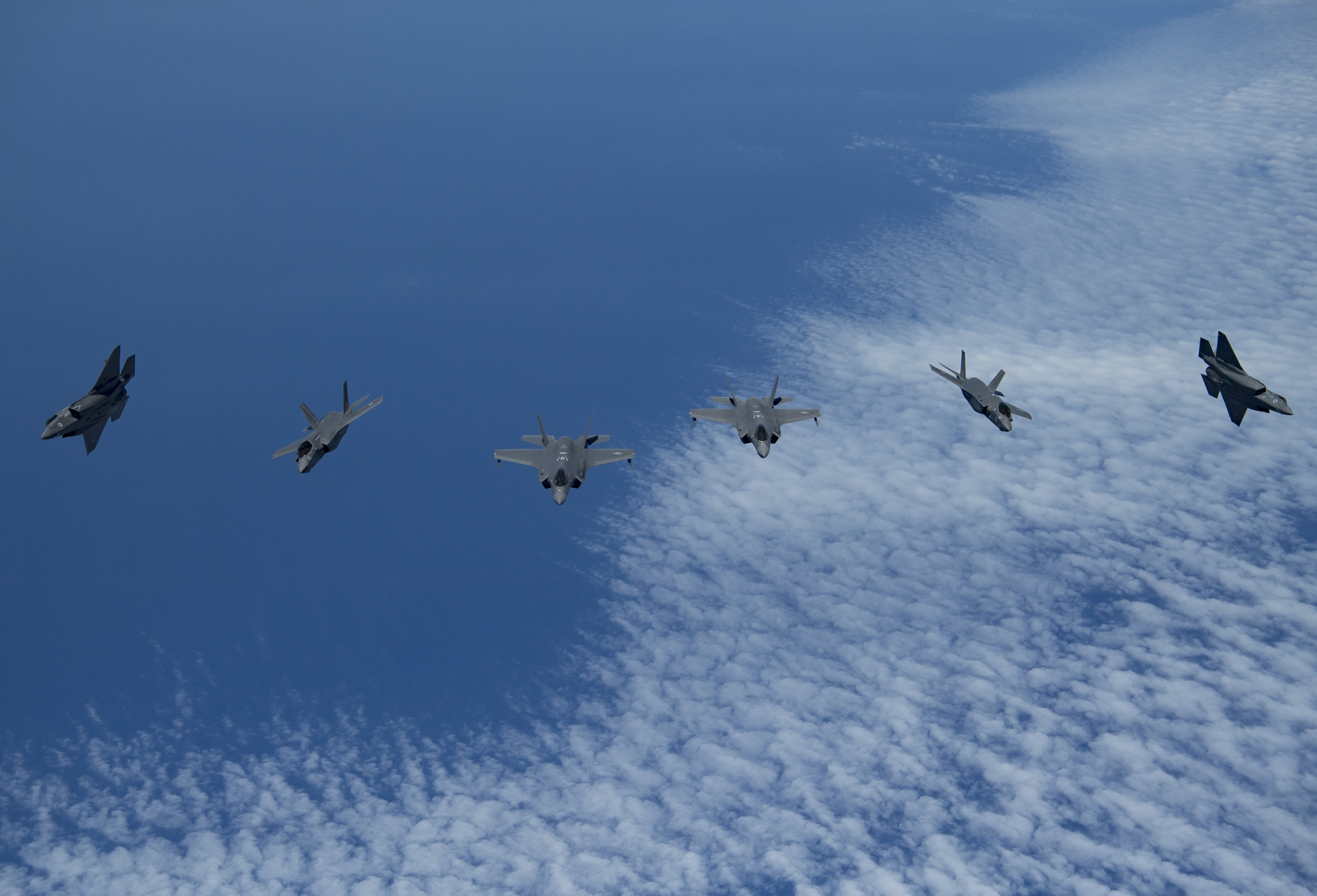 Three-nation F-35 exercise demonstrates air power interoperability > U ...