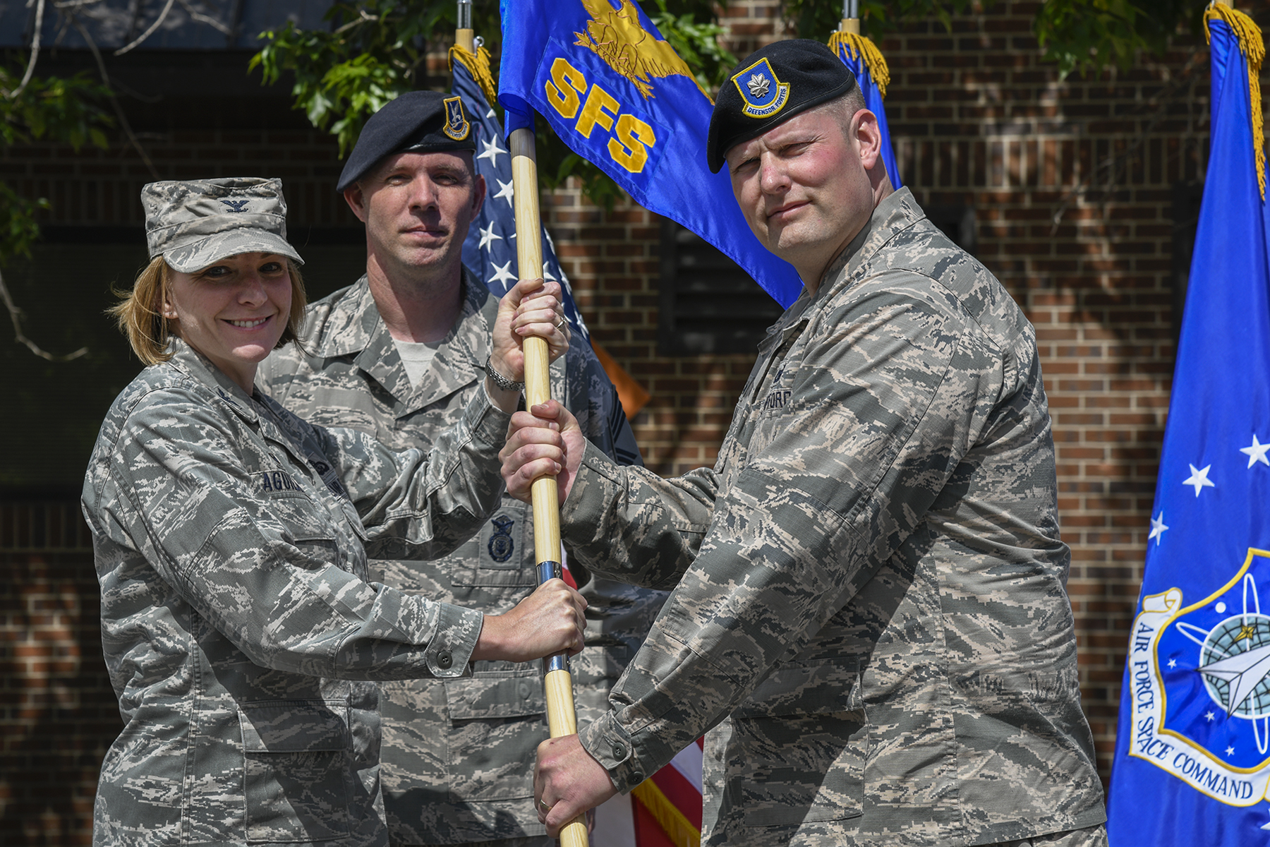 21st SFS recieves new commander > Peterson and Schriever Space Force ...