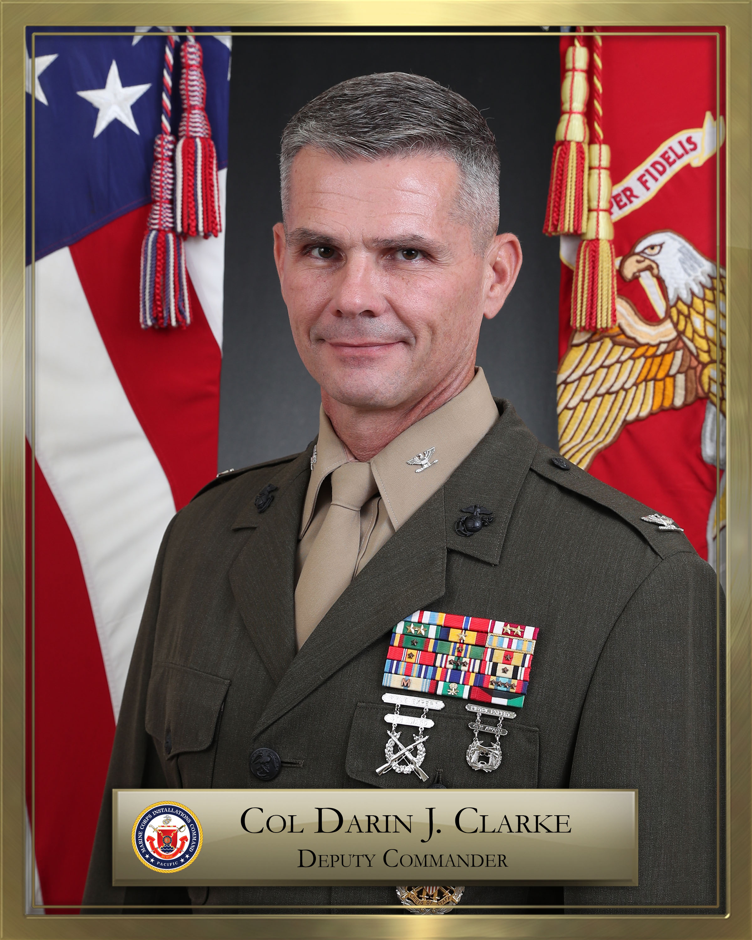 Colonel Darin J. Clarke > Marine Corps Installations Pacific > Official ...