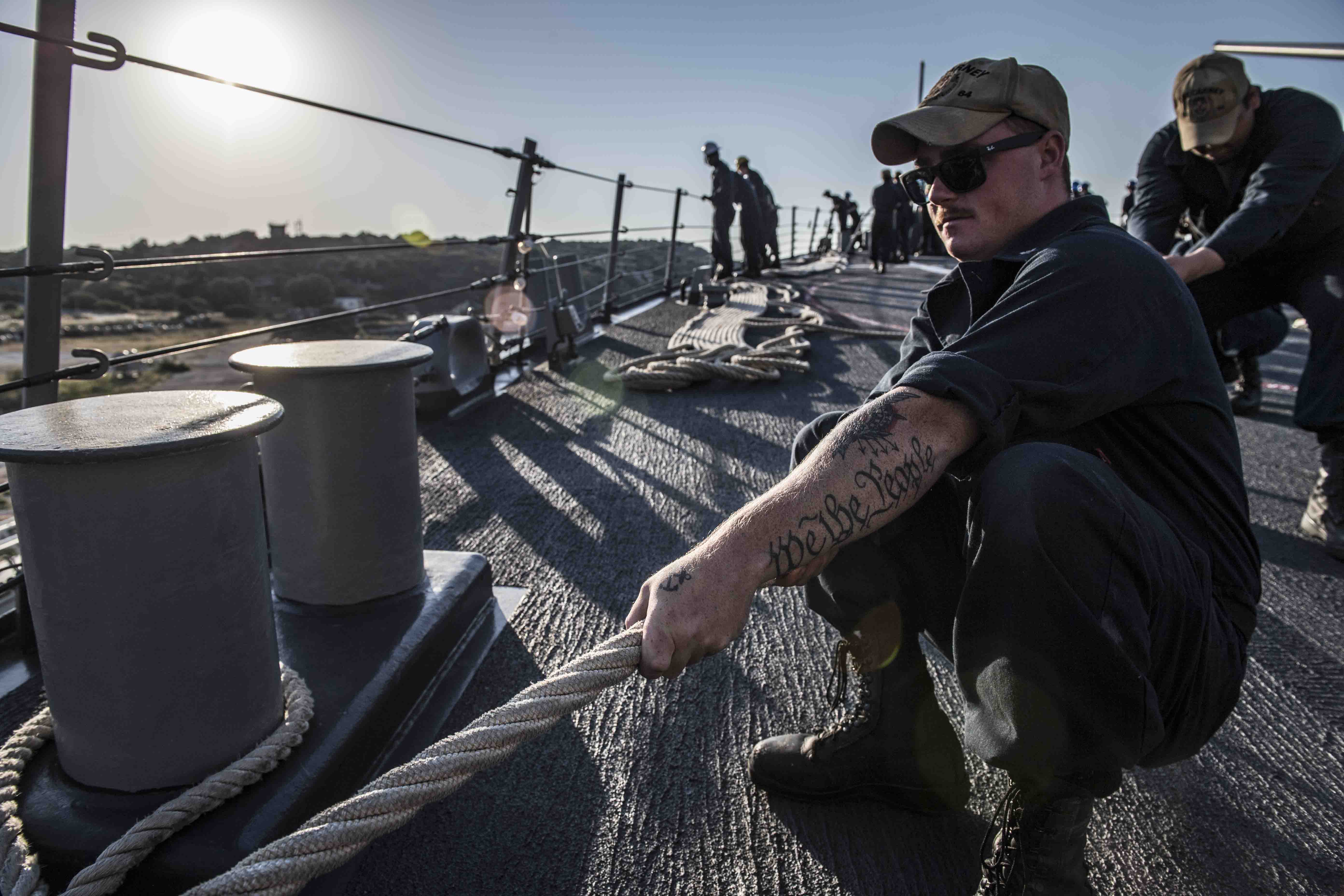 USS Carney en Route to Exercise Sea Breeze 2019 > U.S. Naval Forces ...