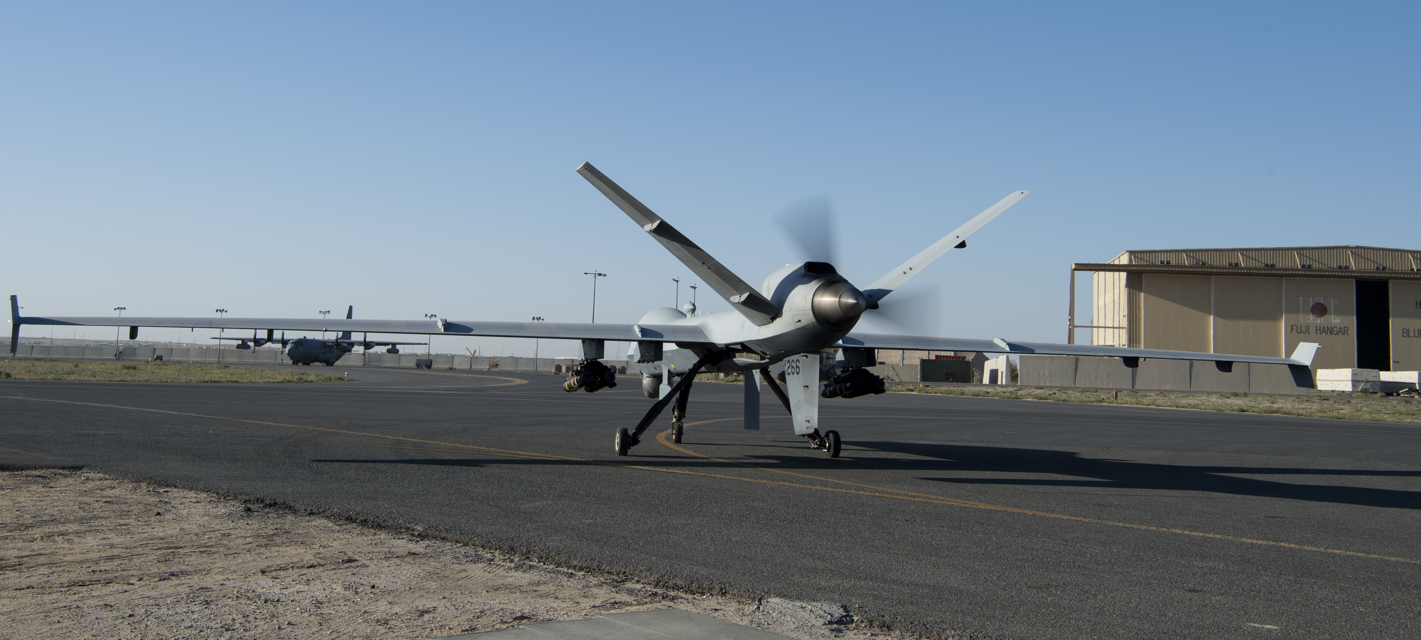 386th EAMXS, 46th EATKS launch MQ-9 Reaper > U.S. Air Forces Central ...