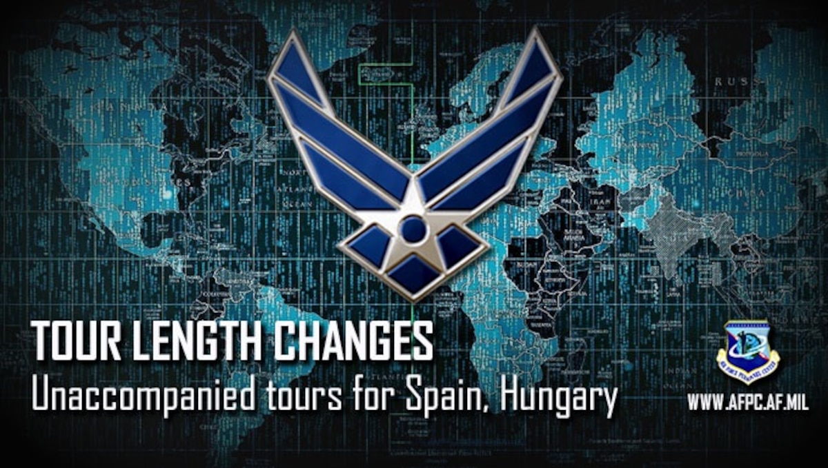 Air Force tour lengths change for two European locations > Air Combat ...