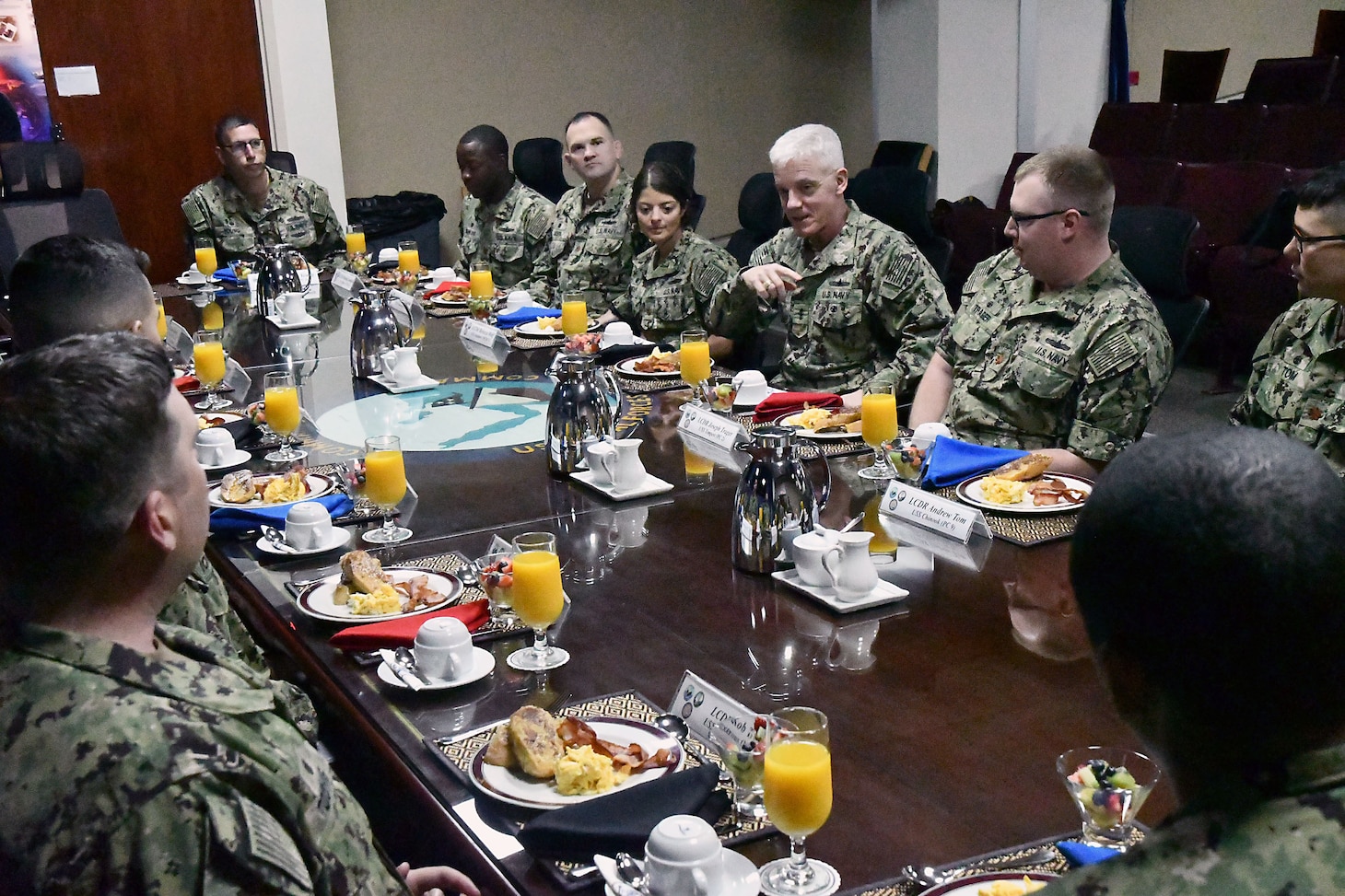 Ship's Captains Gather > U.S. Naval Forces Central Command > Display