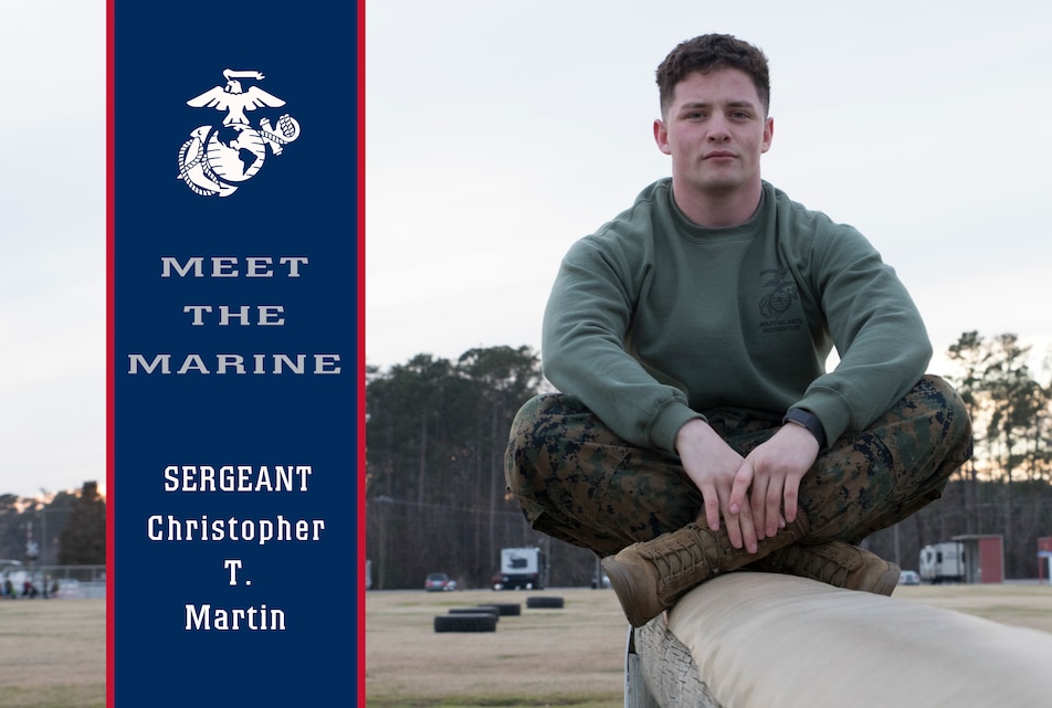 Meet the Marine - Sgt. Christopher T. Martin > Marine Corps Air Station ...