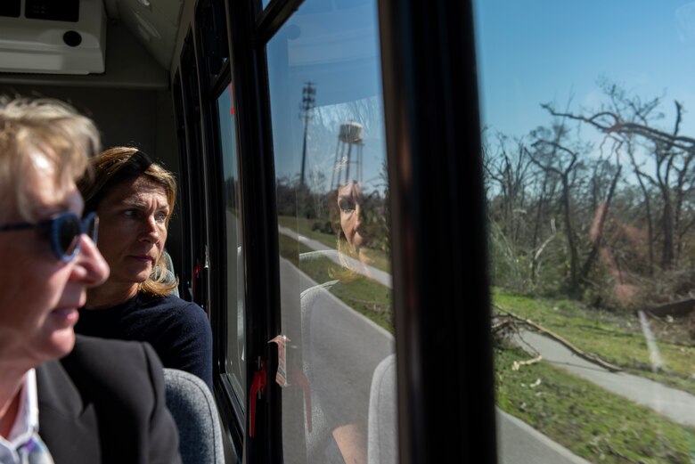 Tyndall family visits Airmen amidst legacy rebuild > Nellis Air Force ...