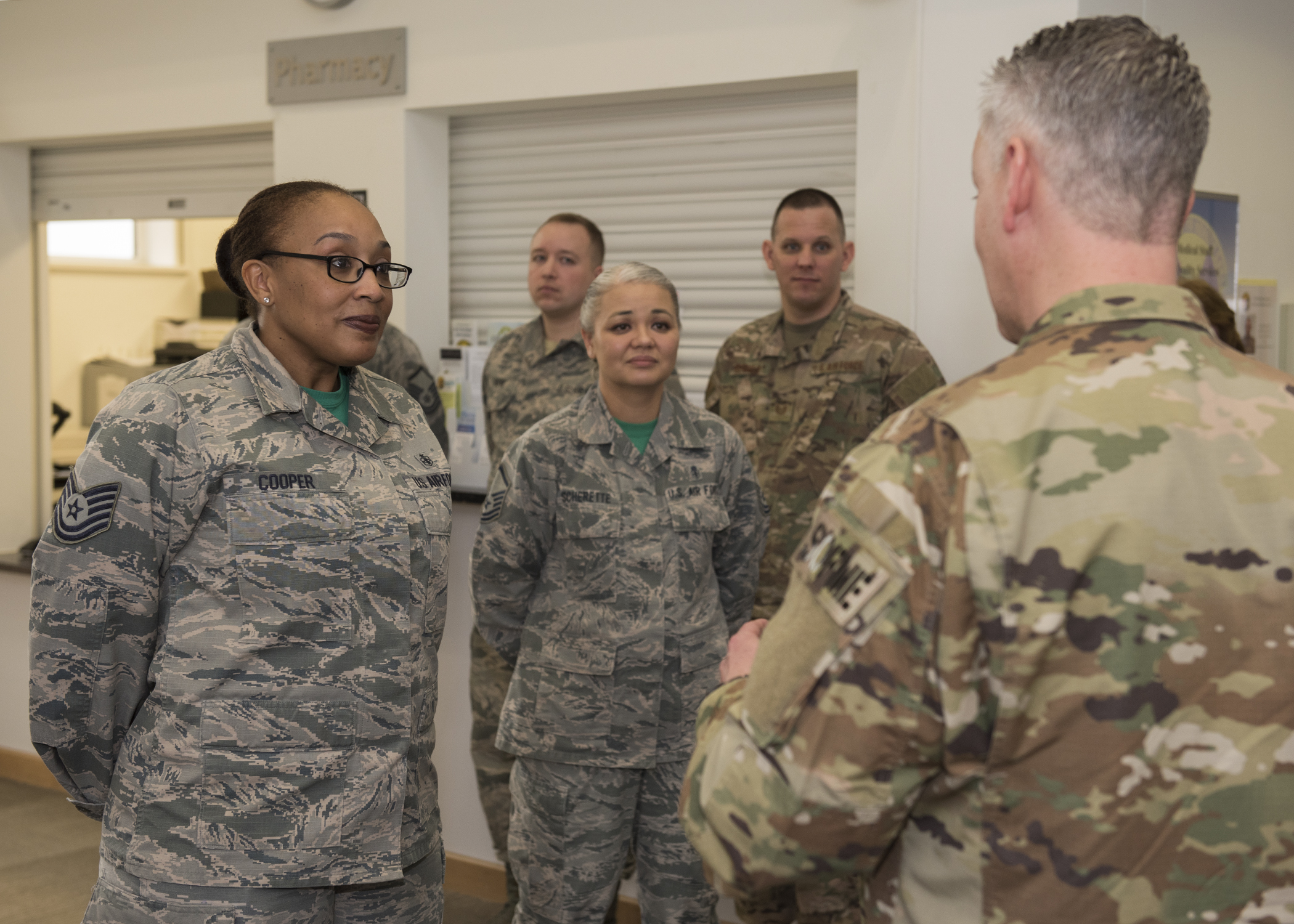Lt. Gen. Dorothy Hogg Visits 501st CSW