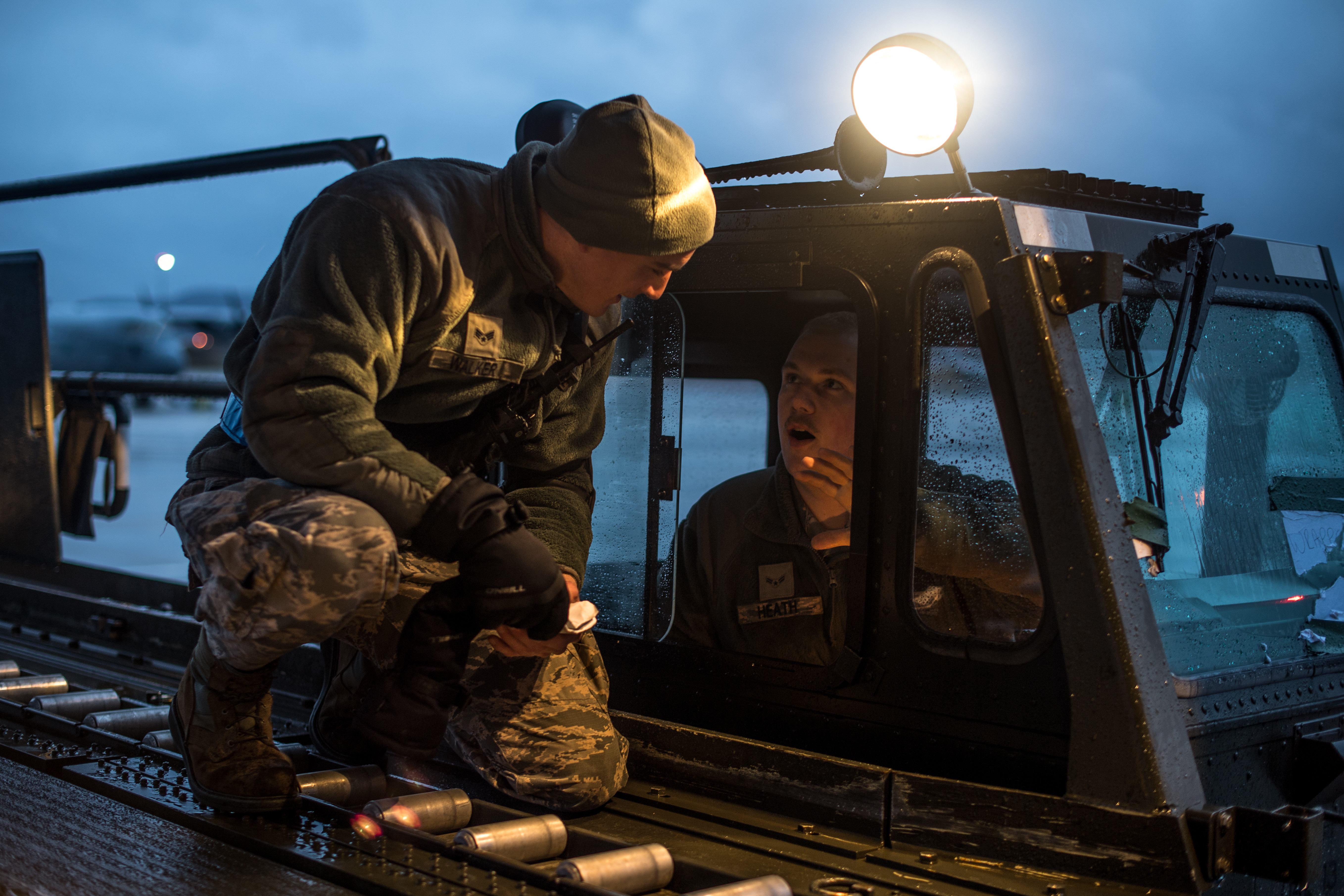Airmen load loader with loader > Ramstein Air Base > Article Display