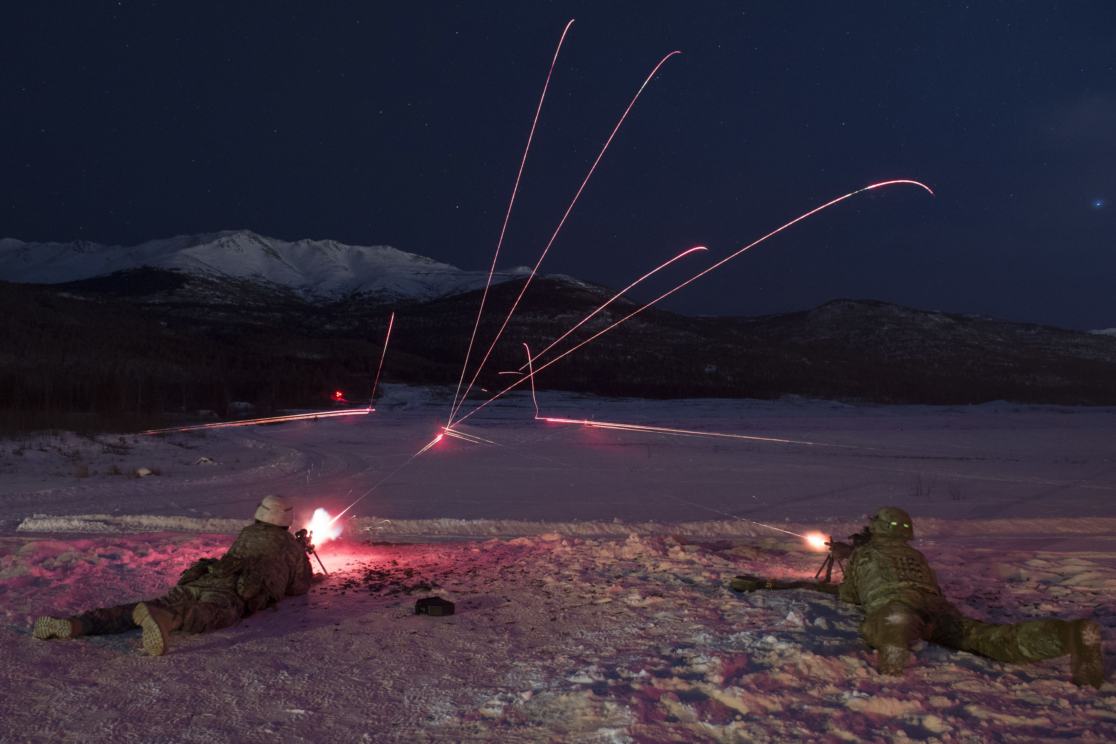 Night Fire | U.S. Department of War