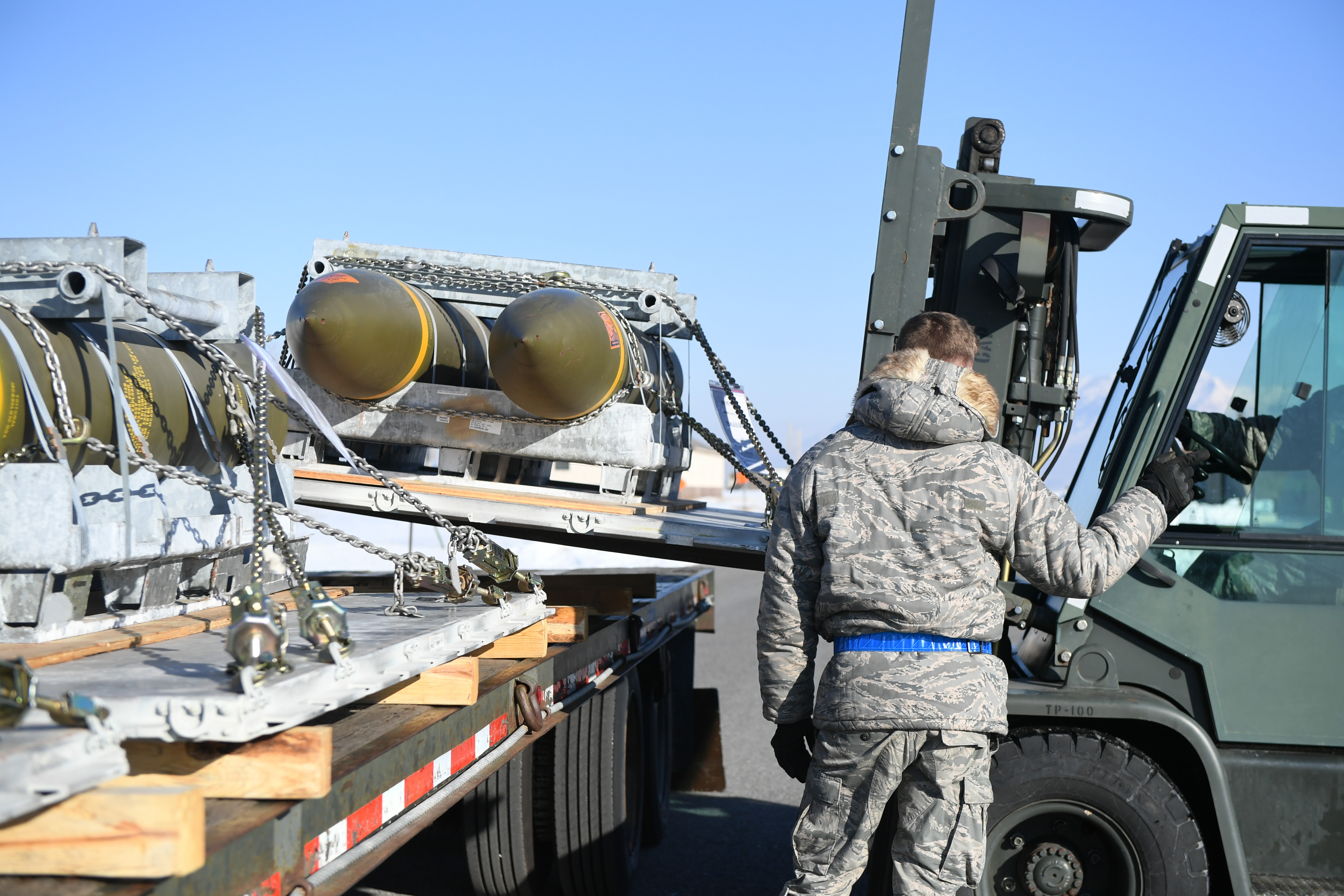 649th Munitions Squadron participate in readiness exercise