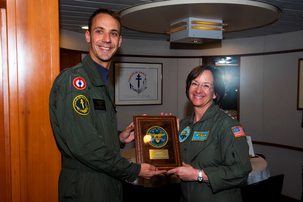Vice Adm. Lisa Franchetti Visits CDG
