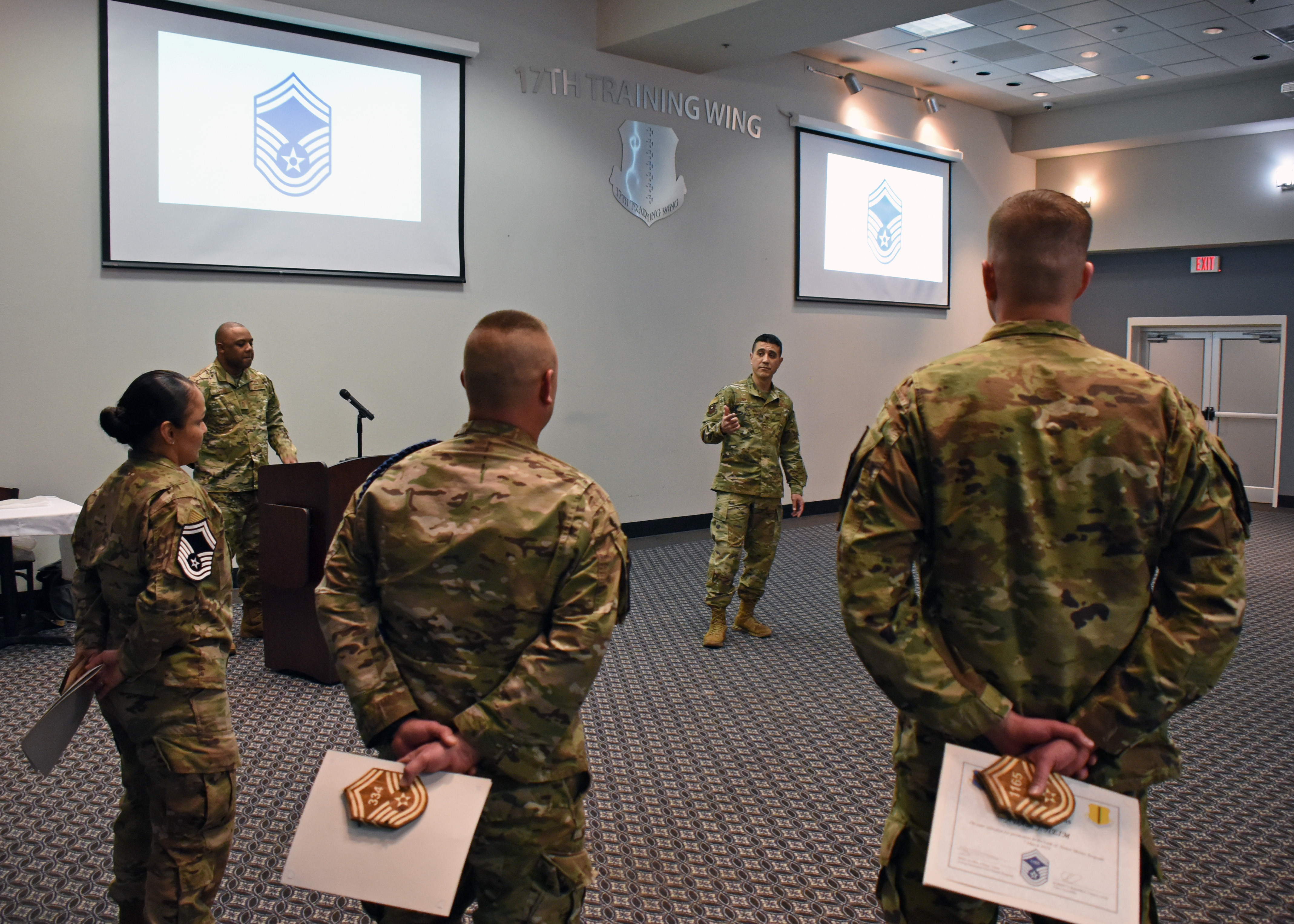 Three Airmen promoted to senior master sergeant > Goodfellow Air Force ...