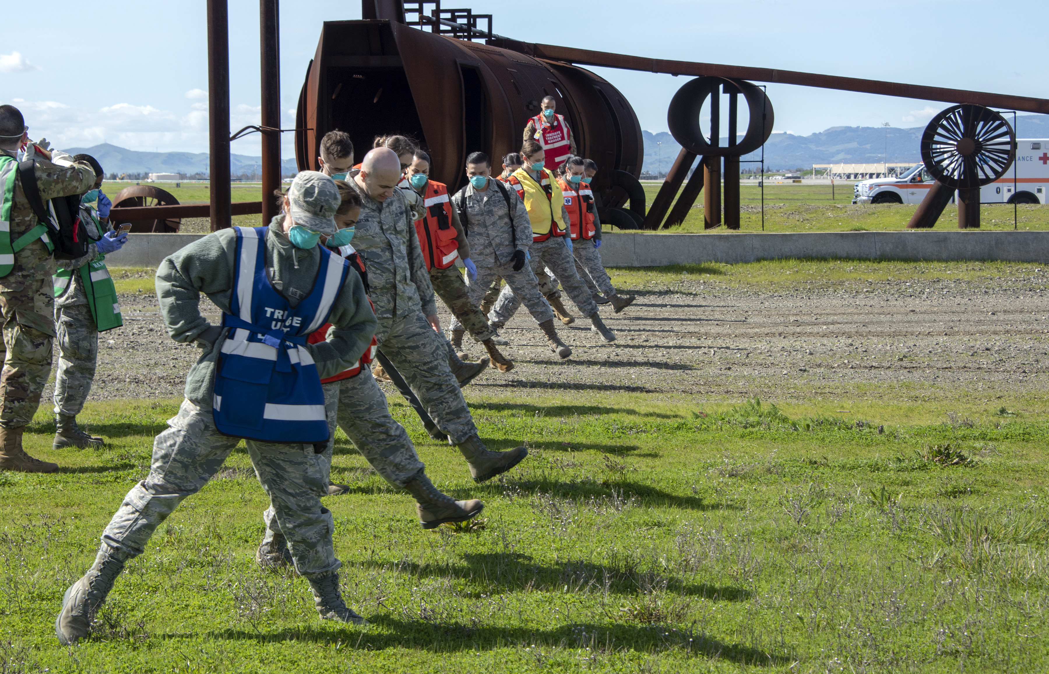 Travis practices readiness > Travis Air Force Base > History