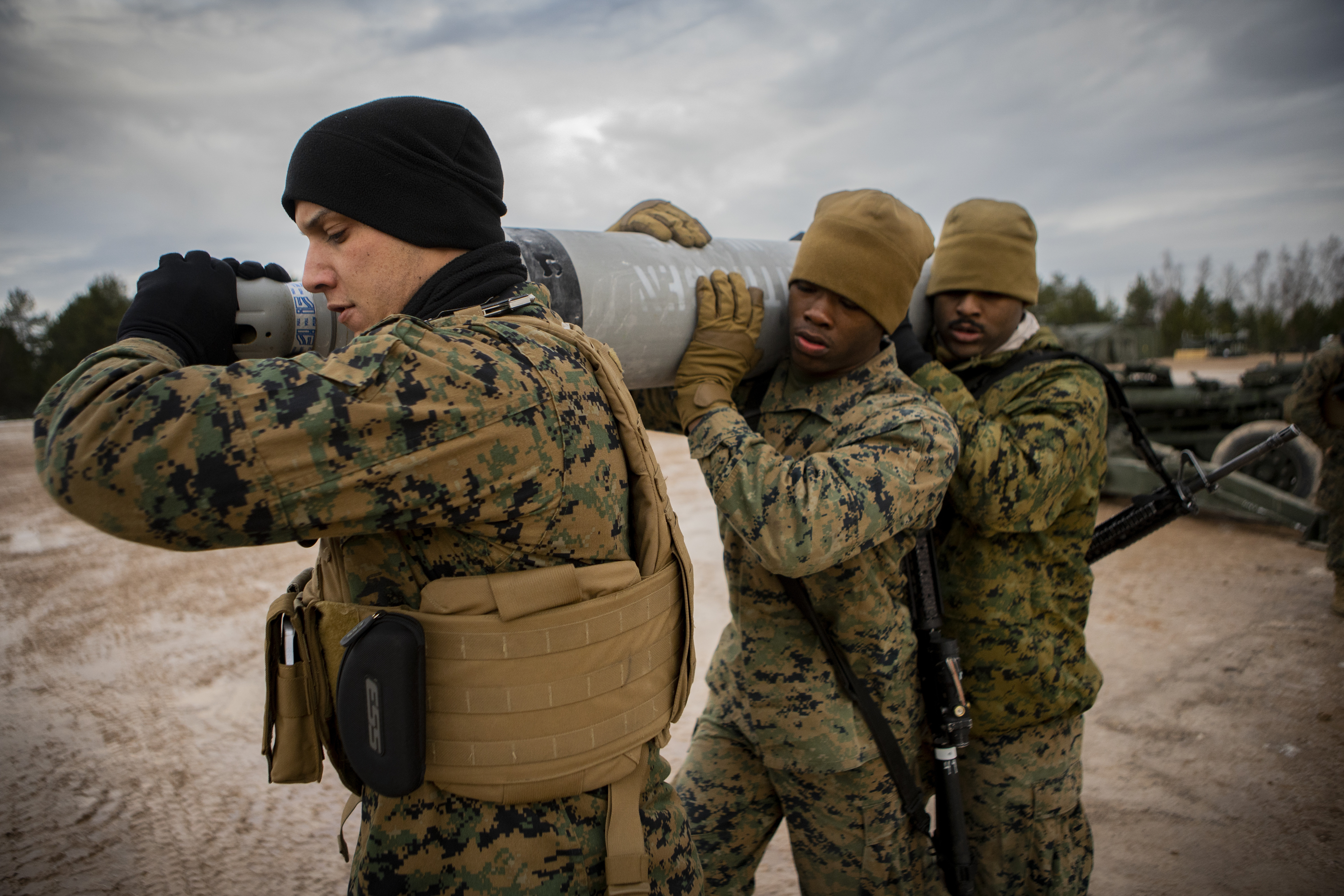 14th Marines Participate in Exercise Dynamic Front 19 in Latvia