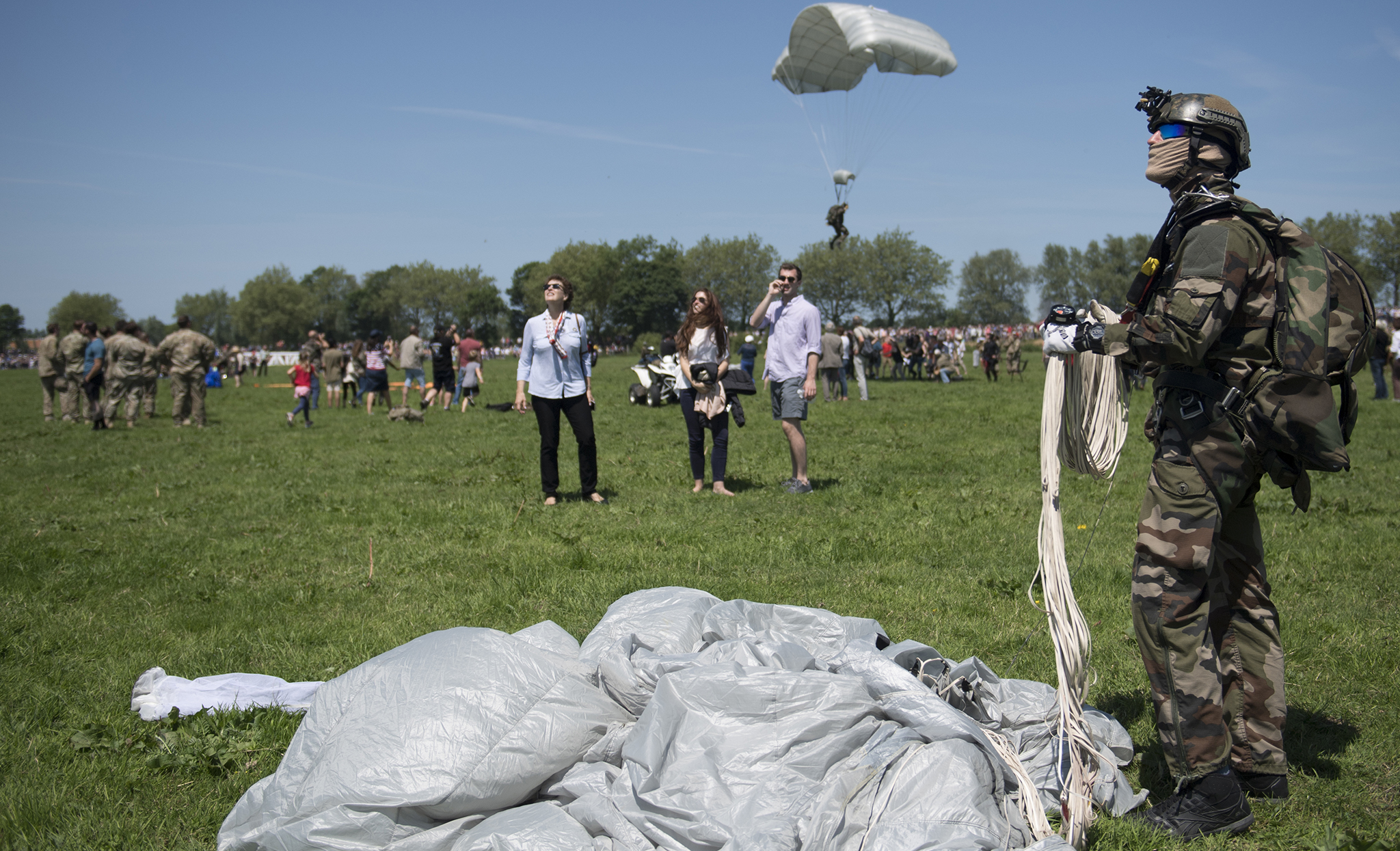 Joint Airborne Operations around La Fiere Bridge, France