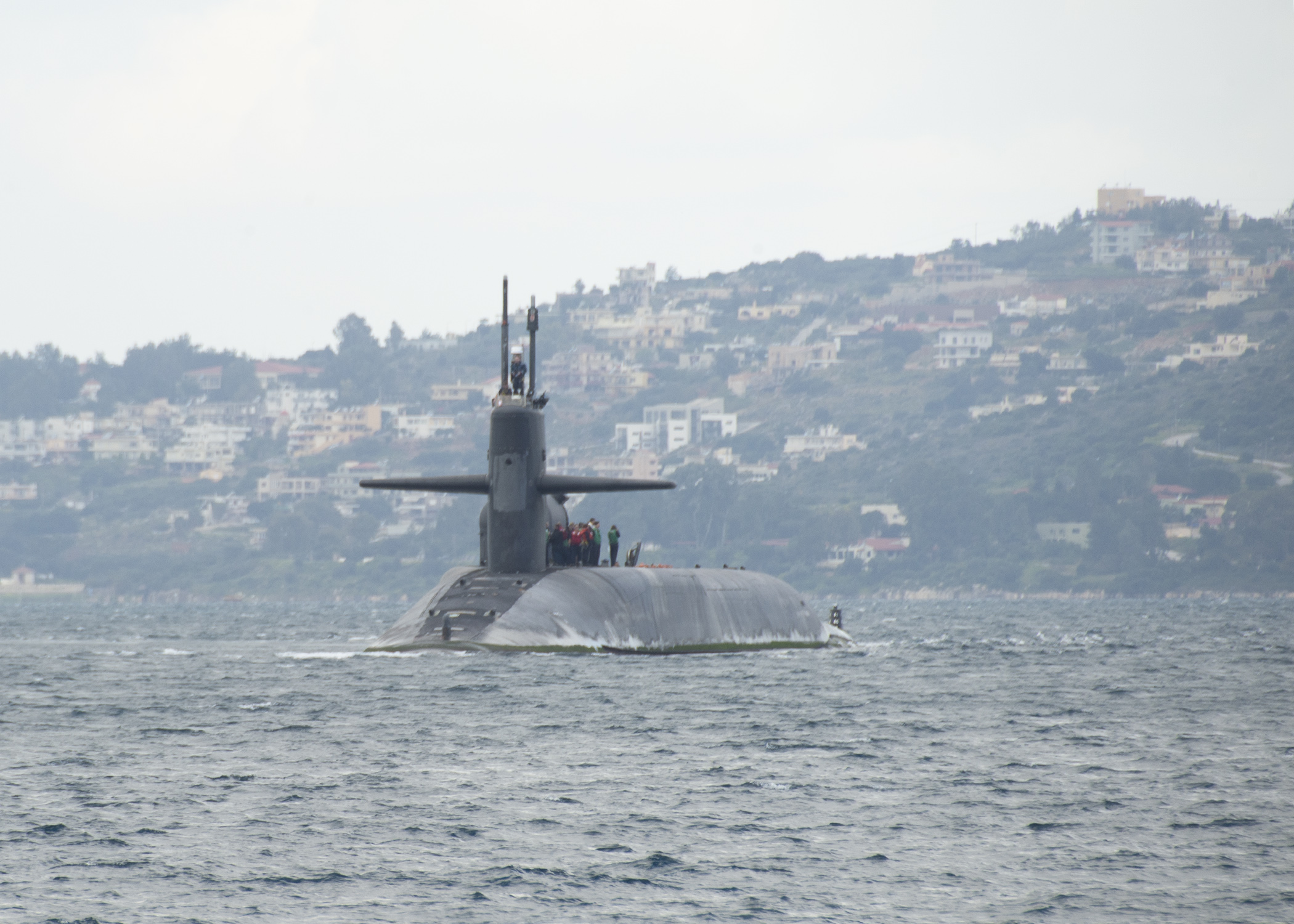 USS Florida Arrives at Souda Bay, Greece