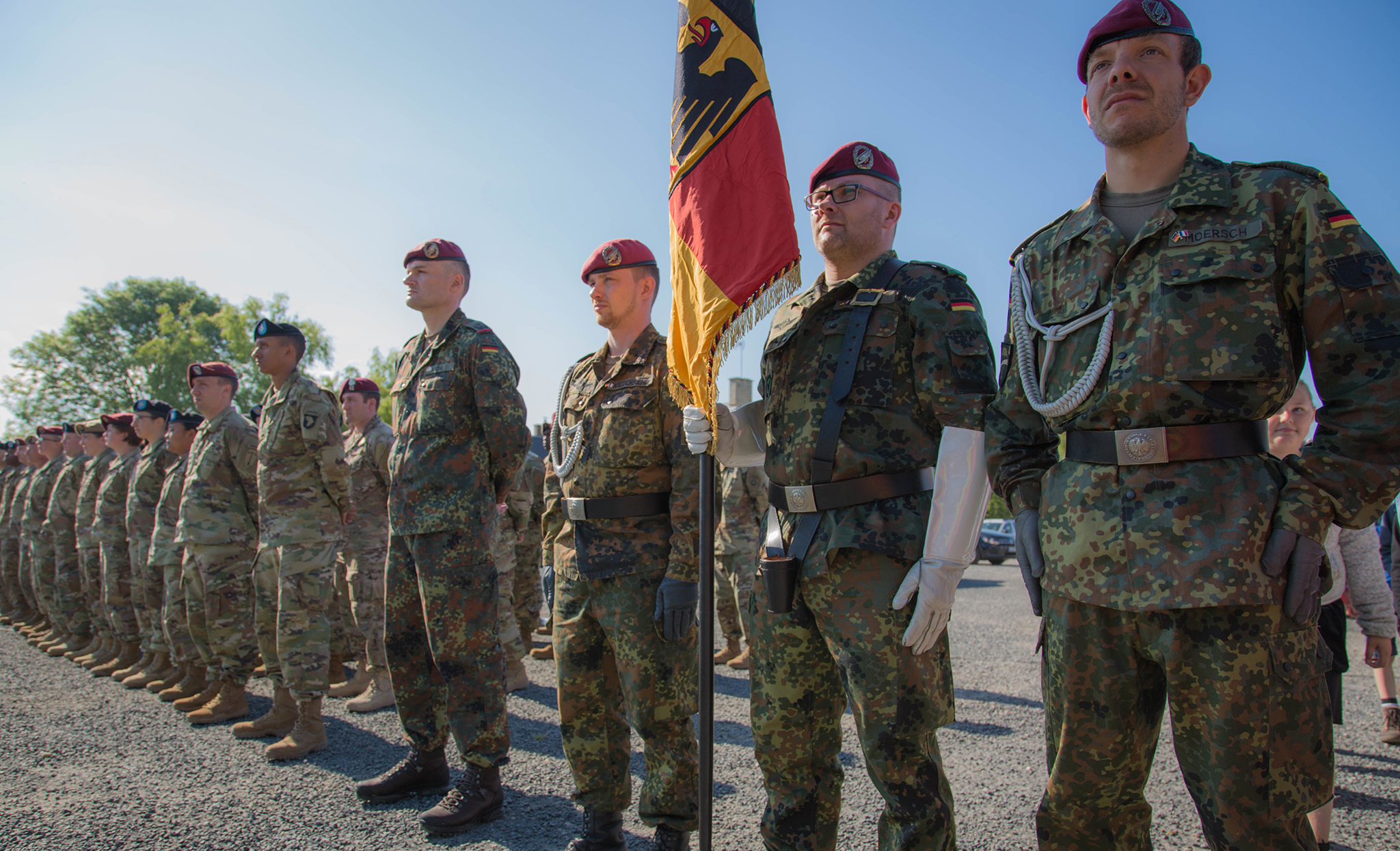 German Army Soldiers in Picauville, France