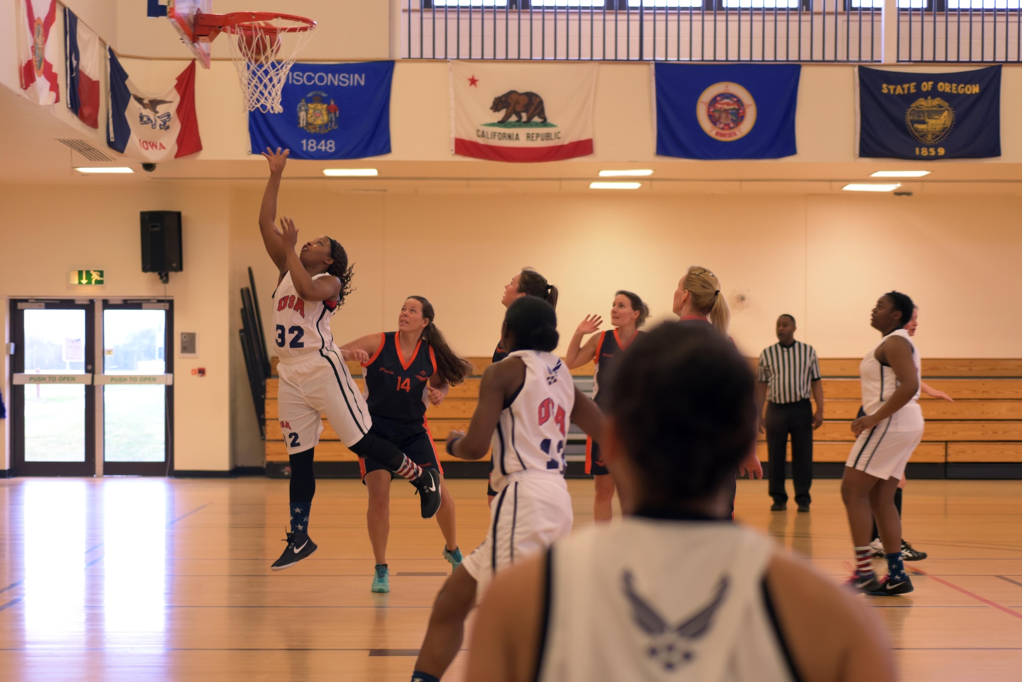 RAF Mildenhall Hosts AIRCOM basketball championship > Royal Air Force ...
