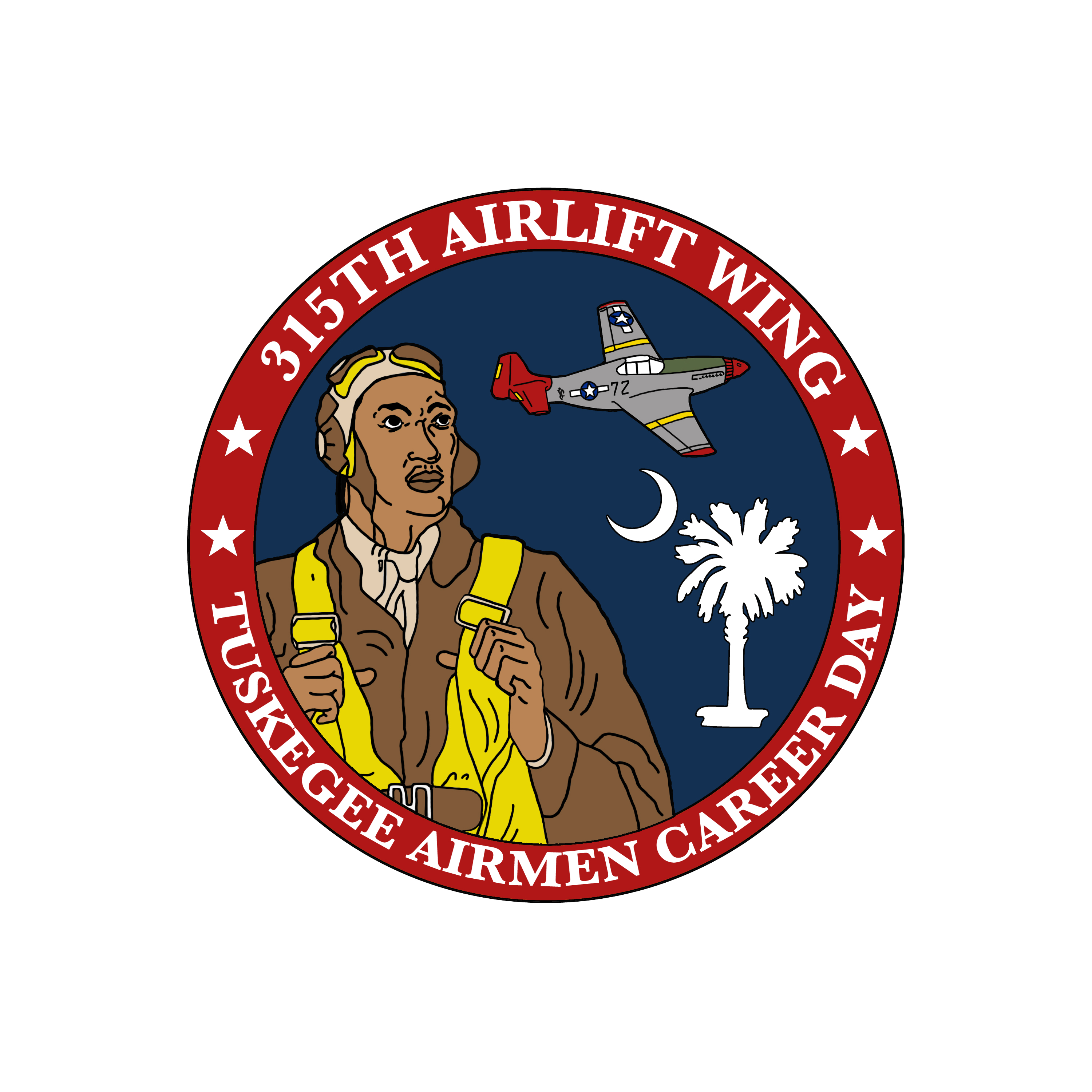 315 AW Tuskegee Airmen logo