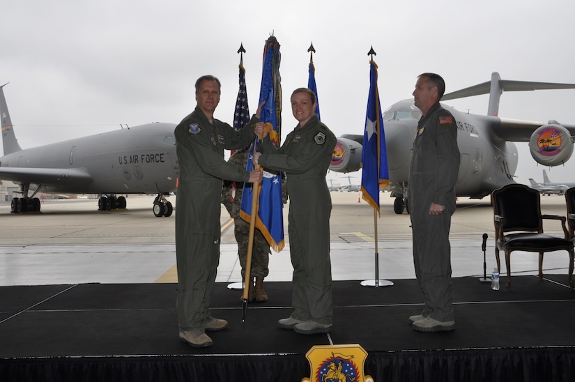 452nd AMW welcomes new commander > 4th Air Force > Article Display