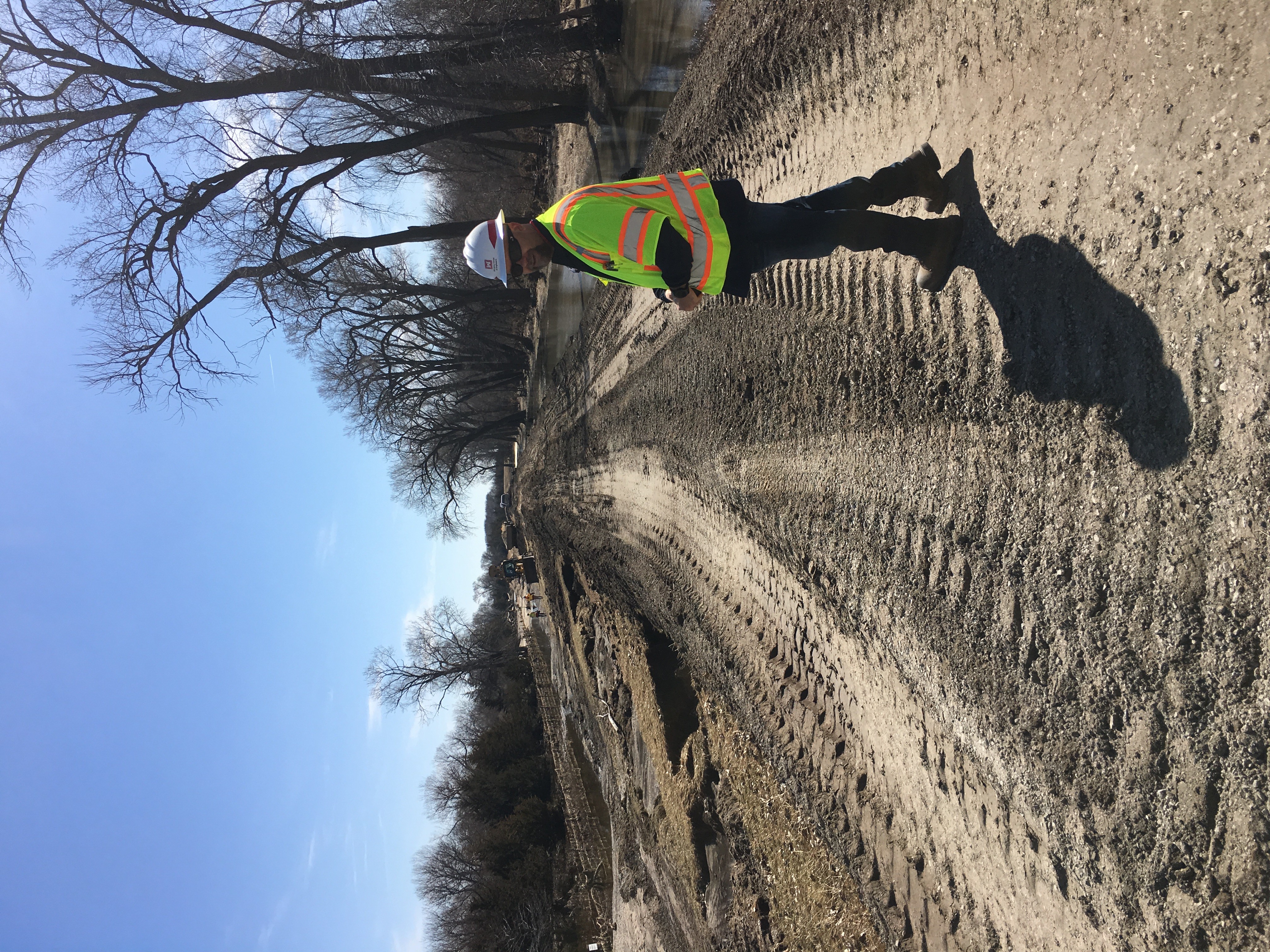 USACE working on Union Dike restoration after March 2019 runoff