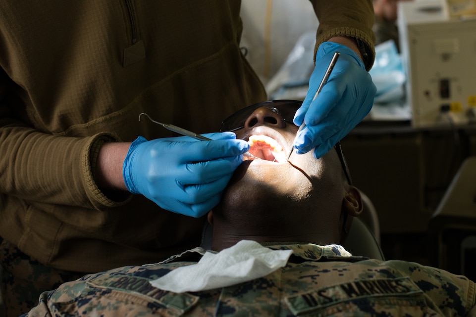 Try fighting a tooth ache in a combat zone > 2nd Marine Logistics Group ...
