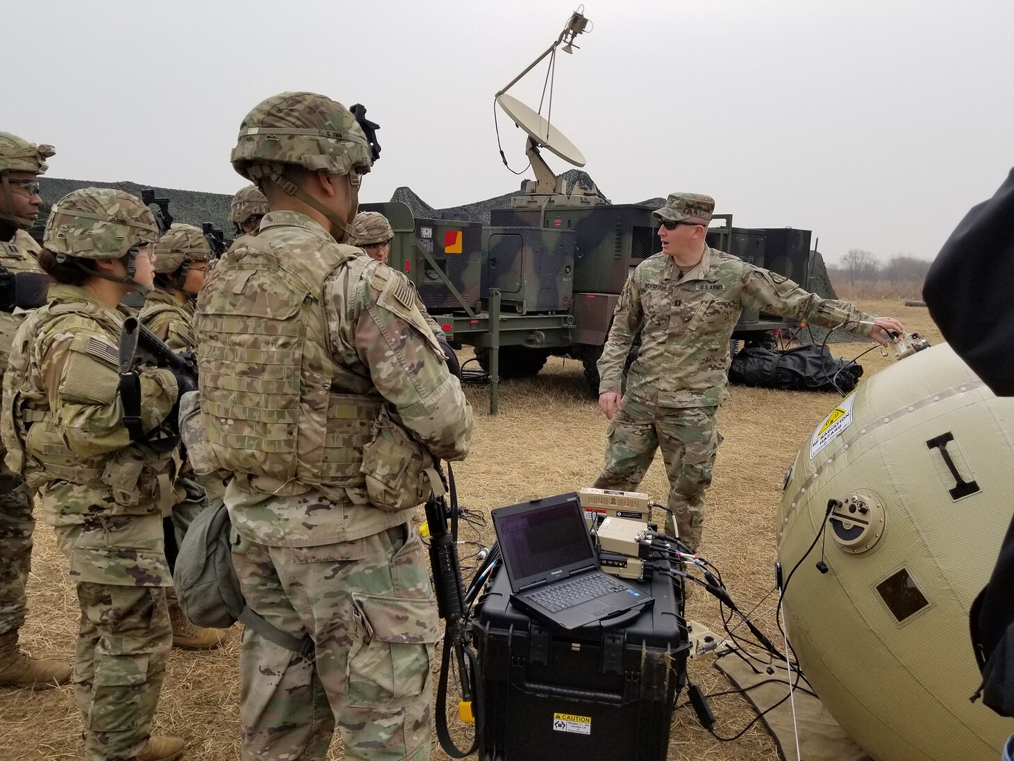 Inflatable Satellite Antenna Fielded to 8th Army Units > U.S. Indo ...