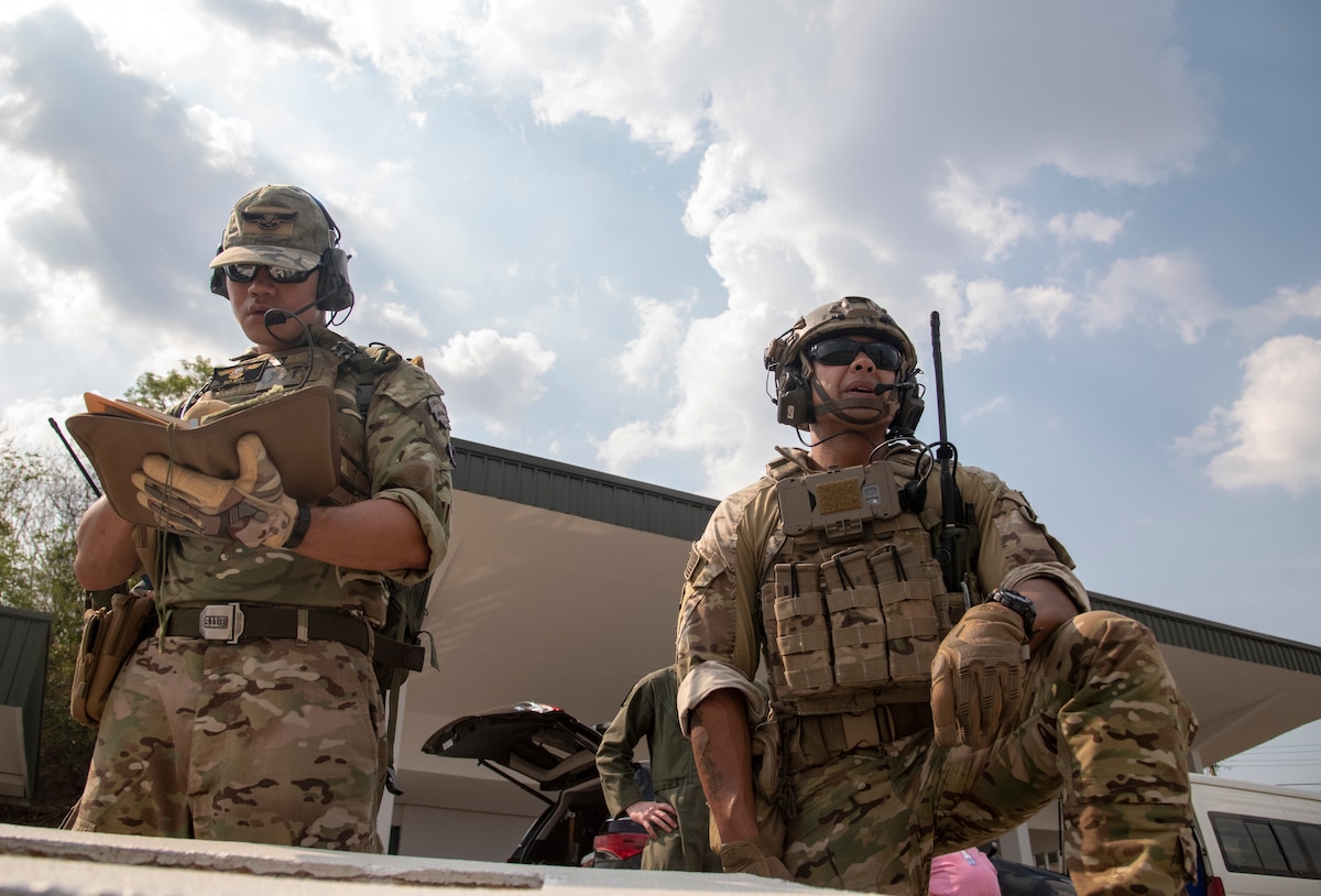 Two nations, one mission: US TACP, Thai CCT join forces > Royal Air ...
