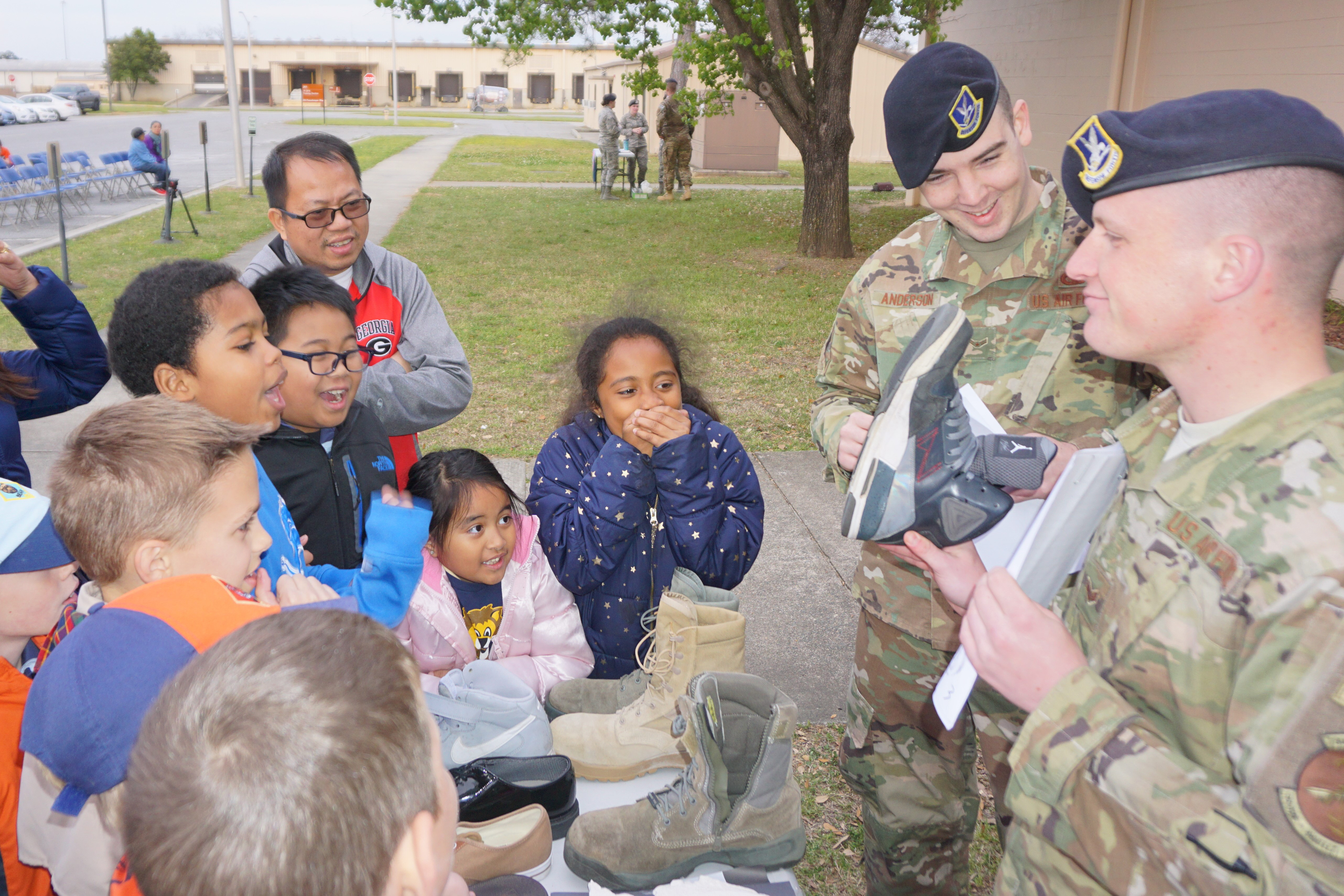 78 SFS hosts Middle Georgia Cub and Boy Scouts