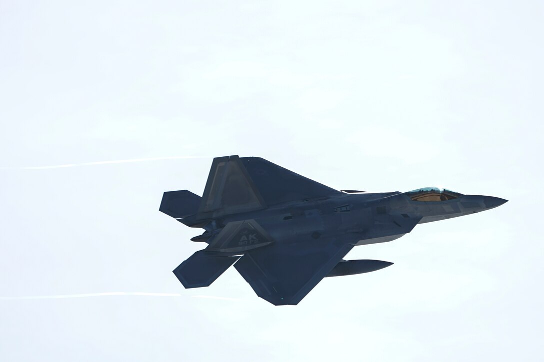 JBER F-22s Demonstrate Combat Capabilities