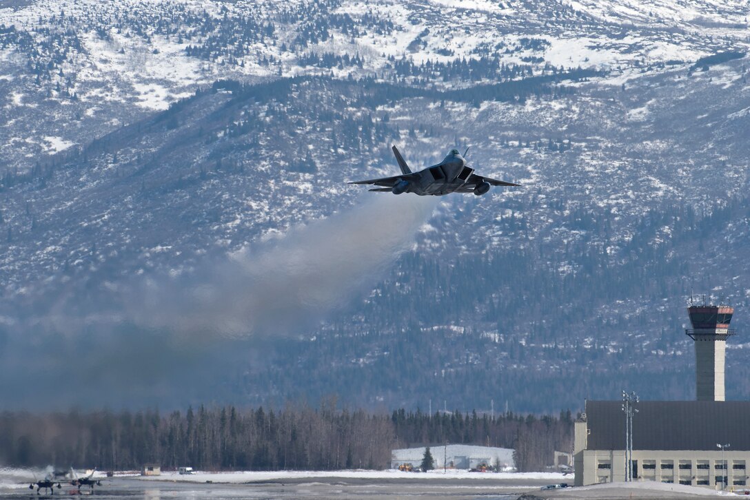 JBER F-22s Demonstrate Combat Capabilities