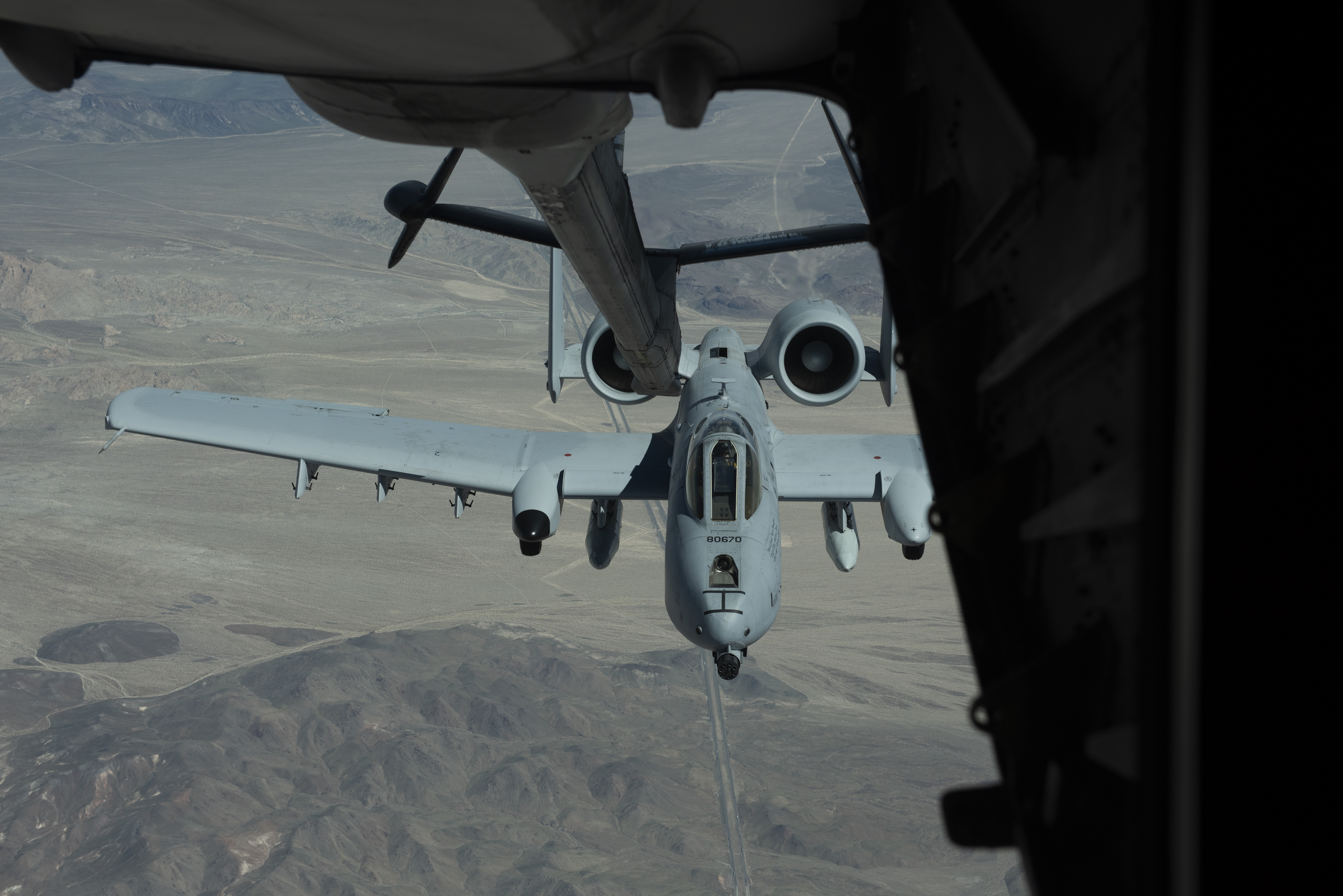 Travis KC-10 refuels A-10 Thunderbolt II, E-3 Sentry > Travis Air Force Base > News