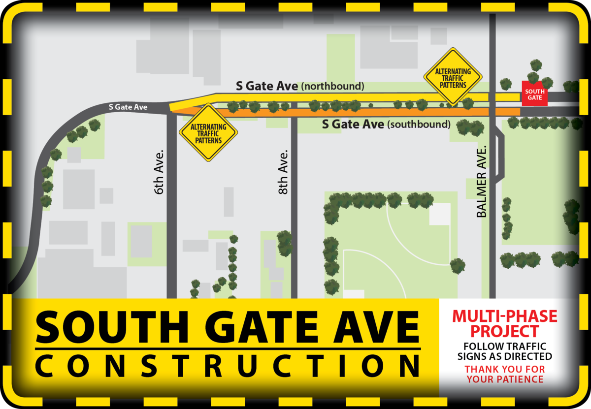 South Gate traffic to be impacted by construction > Hill Air Force Base ...