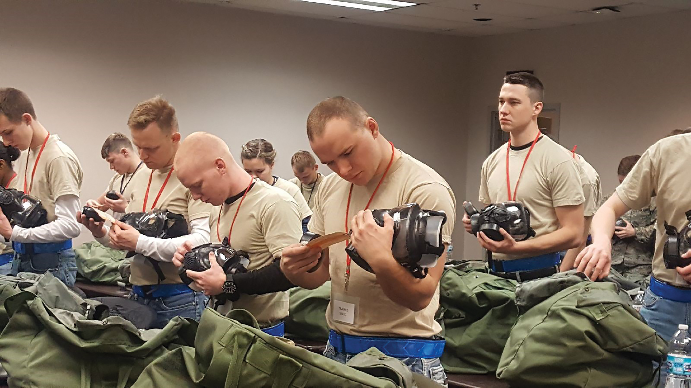 445th DT Flight participate in MOP training
