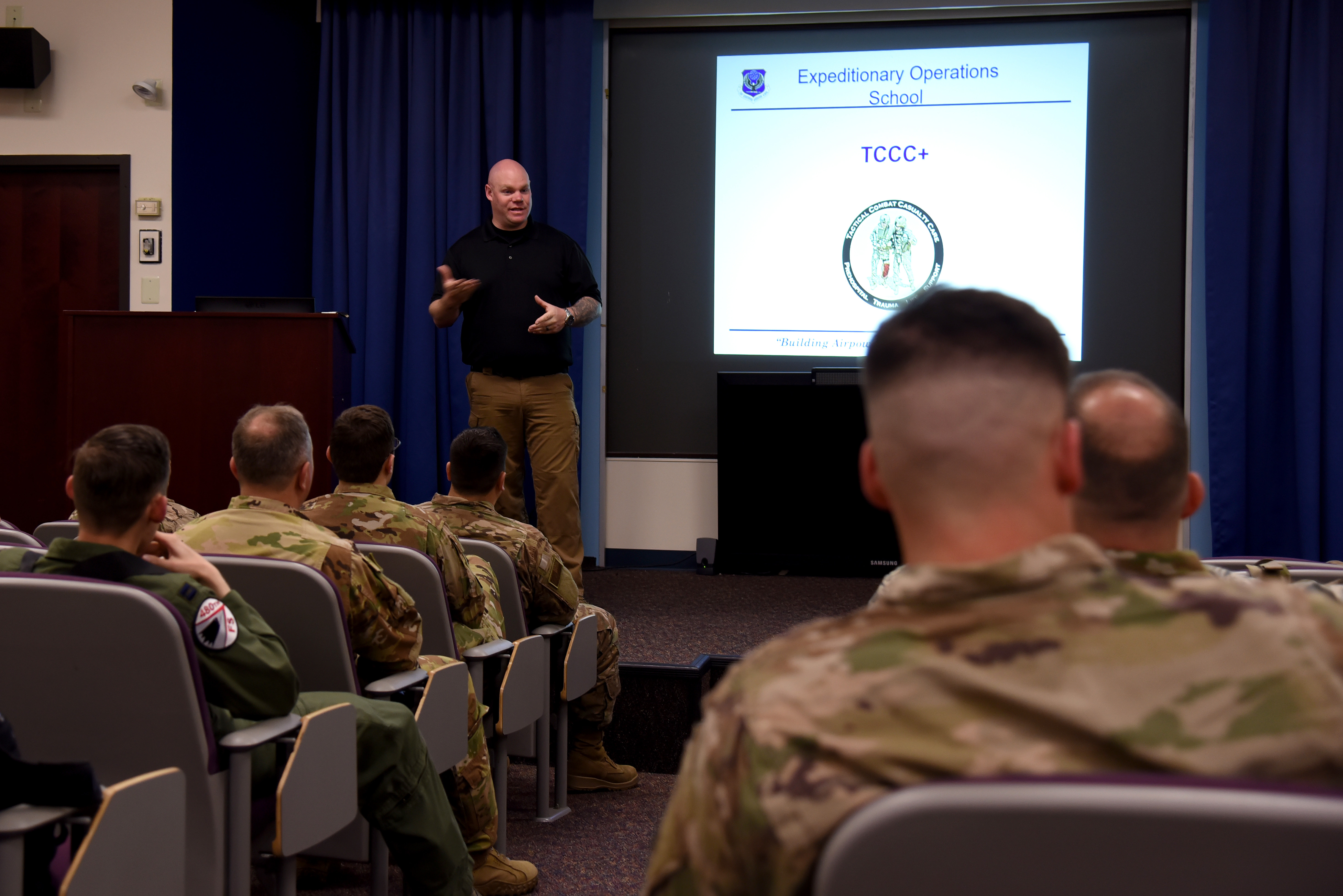 Students receive hands-on training before deploying as air advisors ...