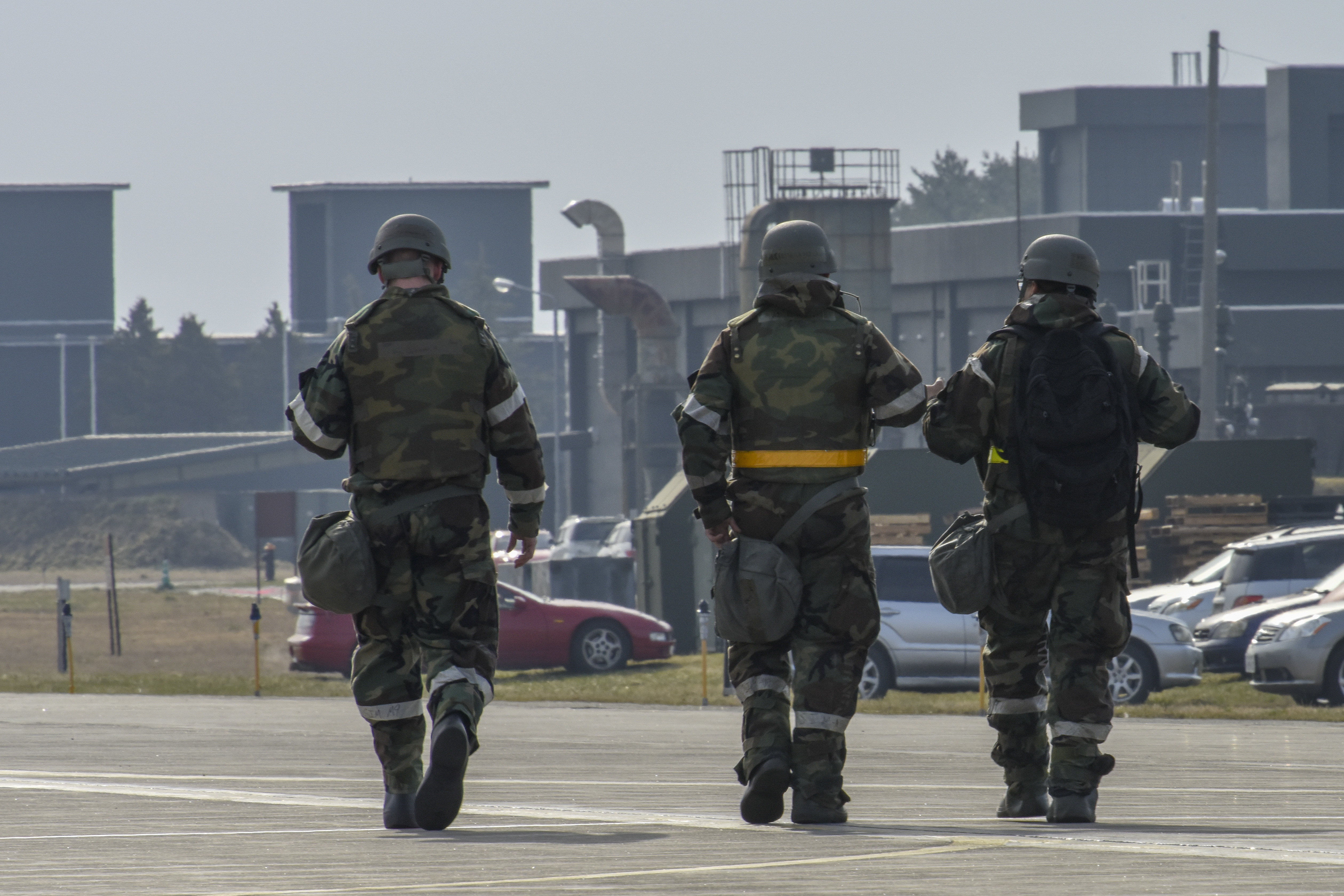 Back to the aircraft maintenance unit