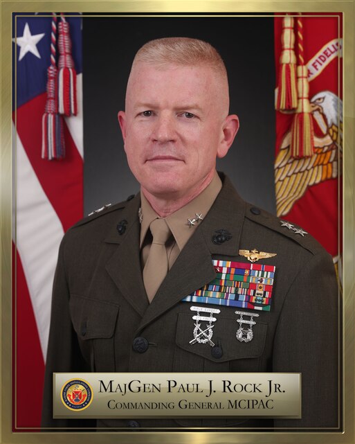 Major General Paul J. Rock Jr. > Marine Corps Base Camp Butler > Biography