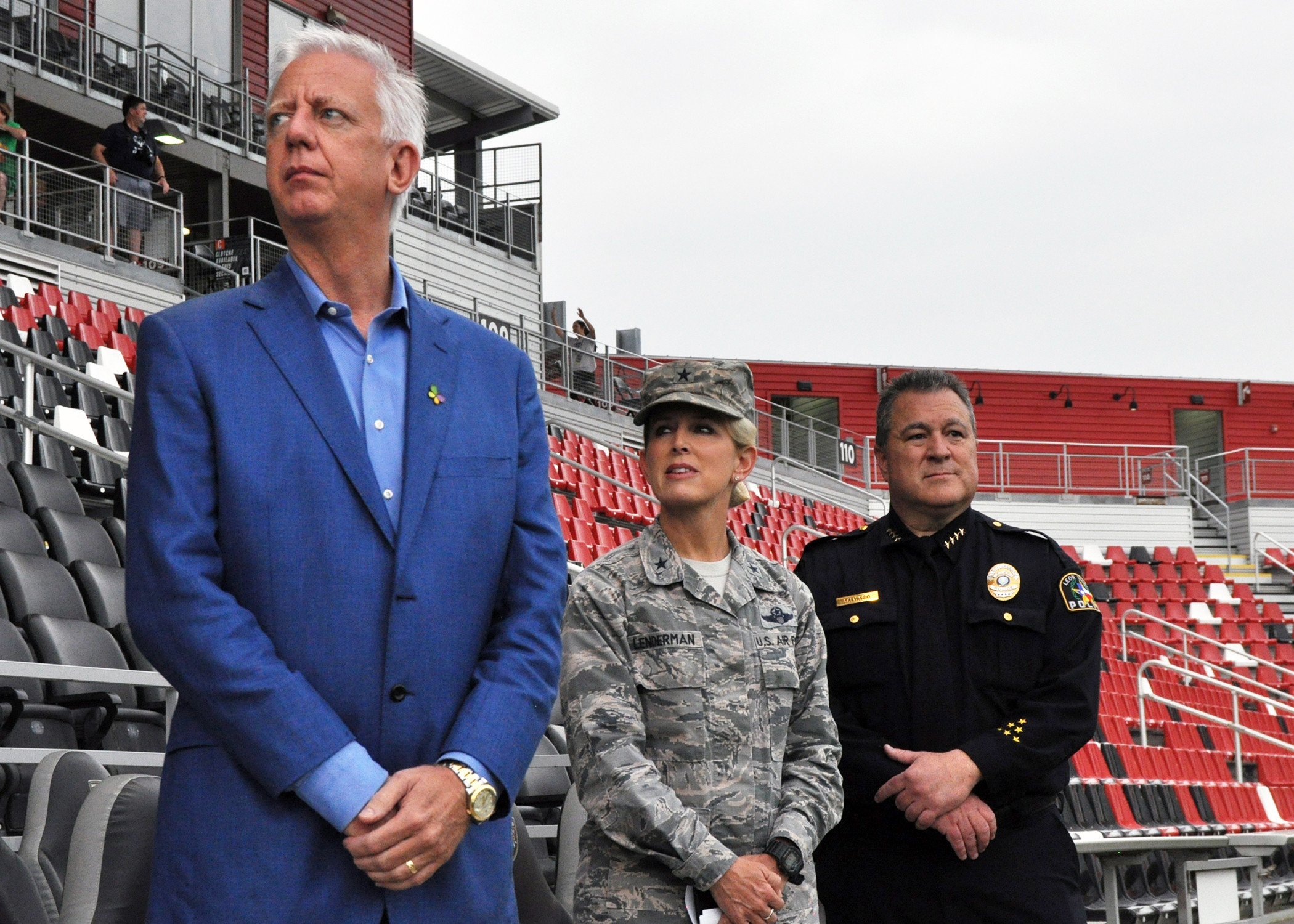 433rd AW performs flyover at opening ceremony of Special Olympics