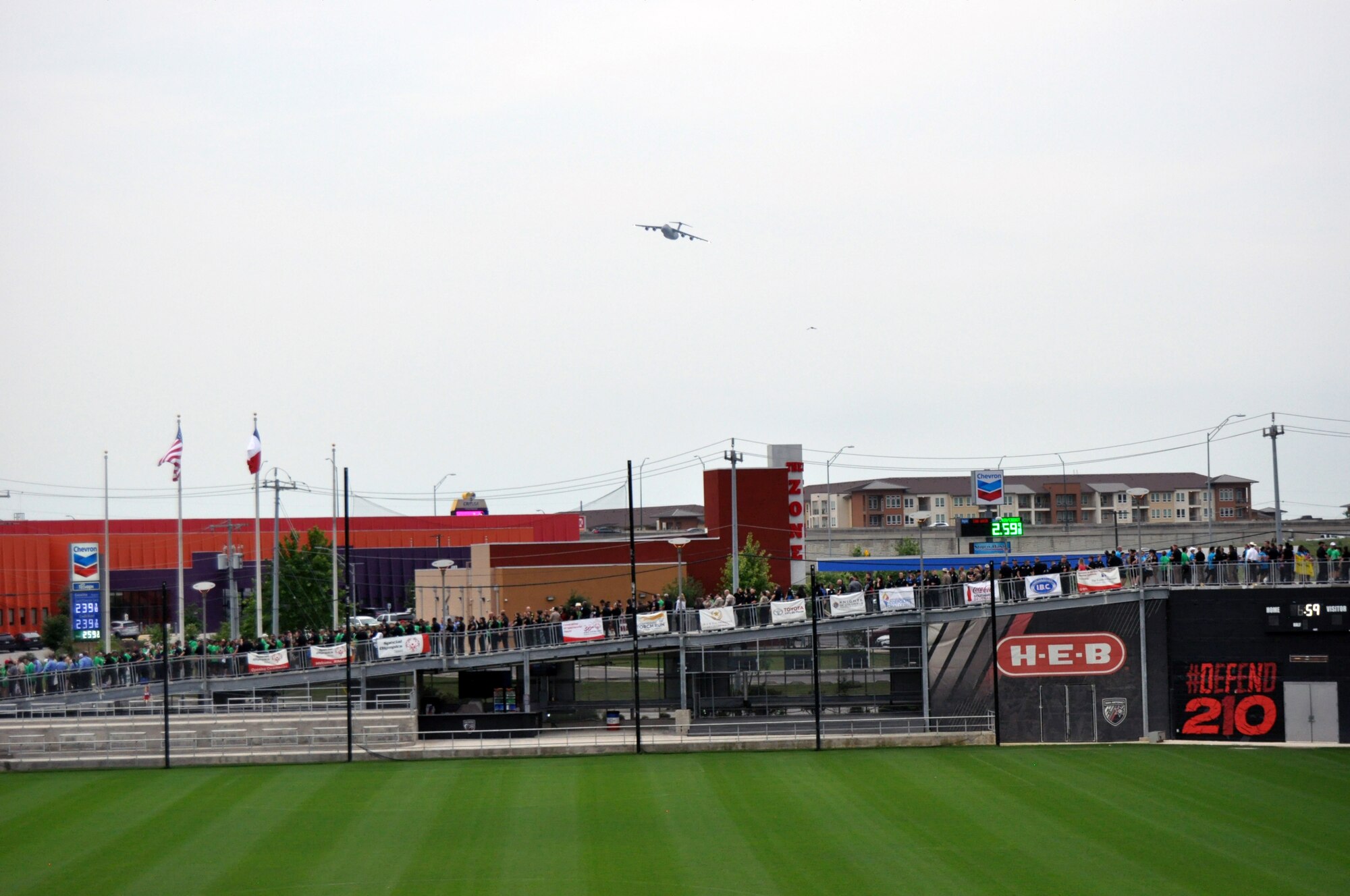 433rd AW performs flyover at opening ceremony of Special Olympics ...