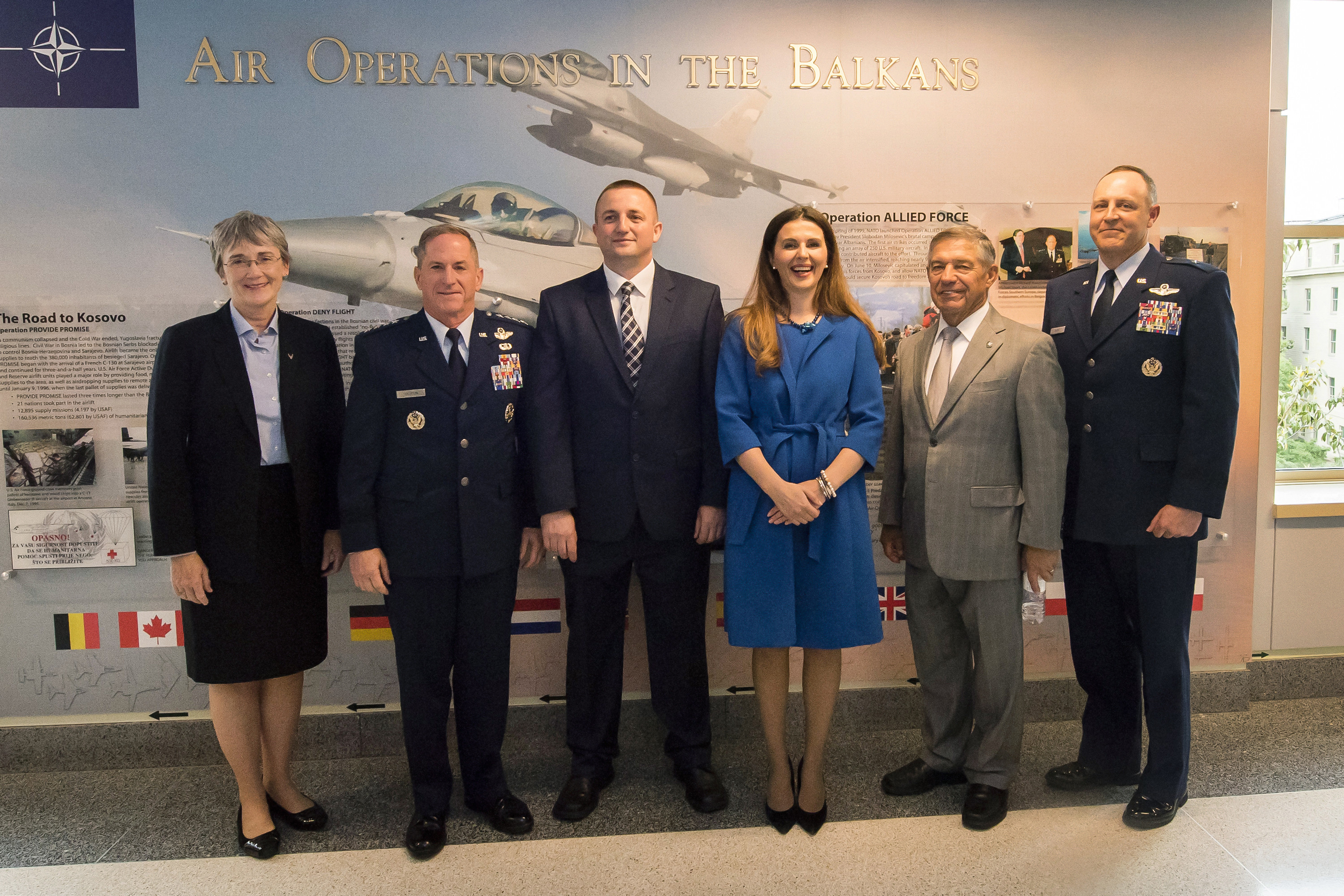 Pentagon hosts display unveiling ceremony honoring Operation Allied ...