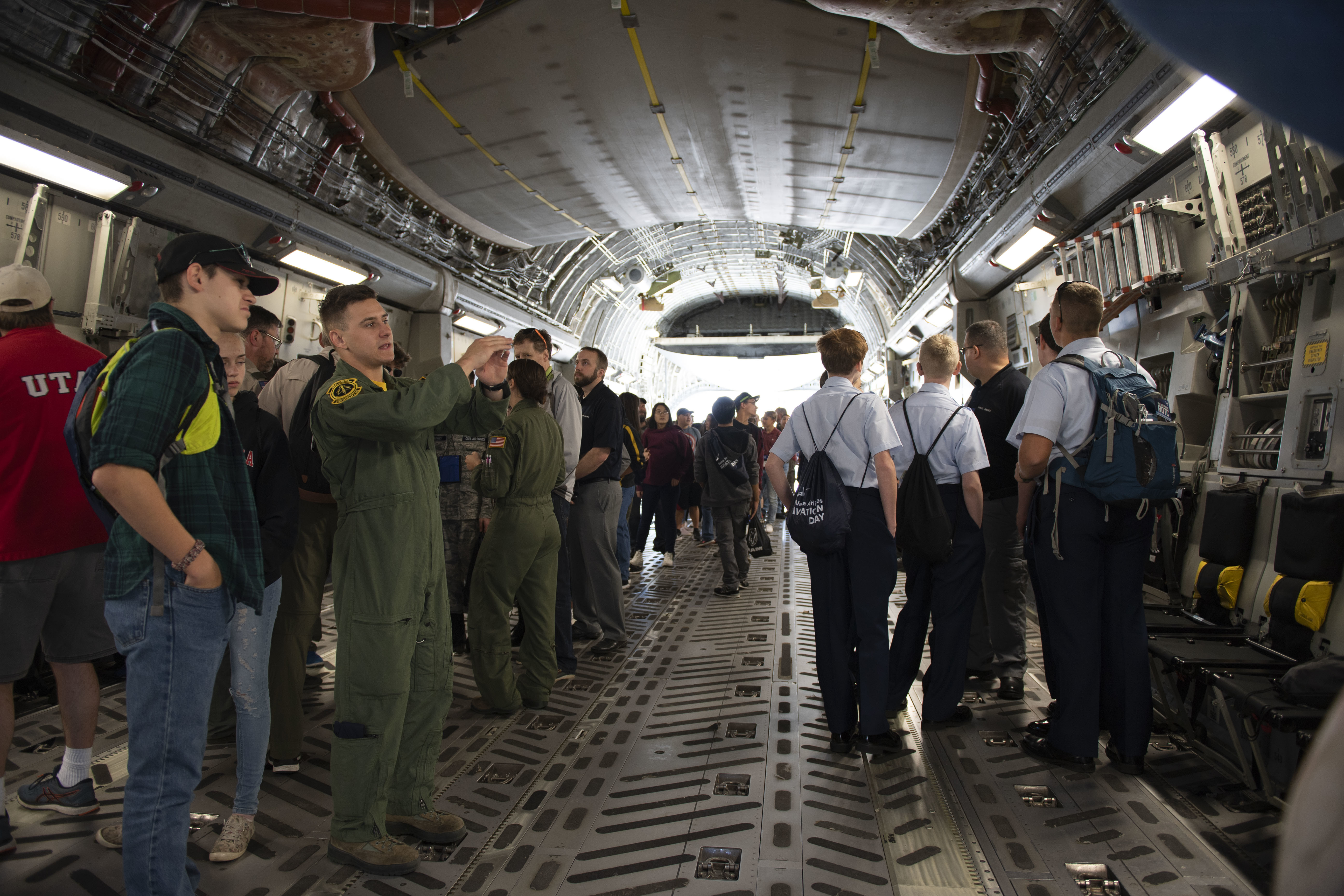 21st AS mentors high school students Aviation Day > Travis Air Force ...