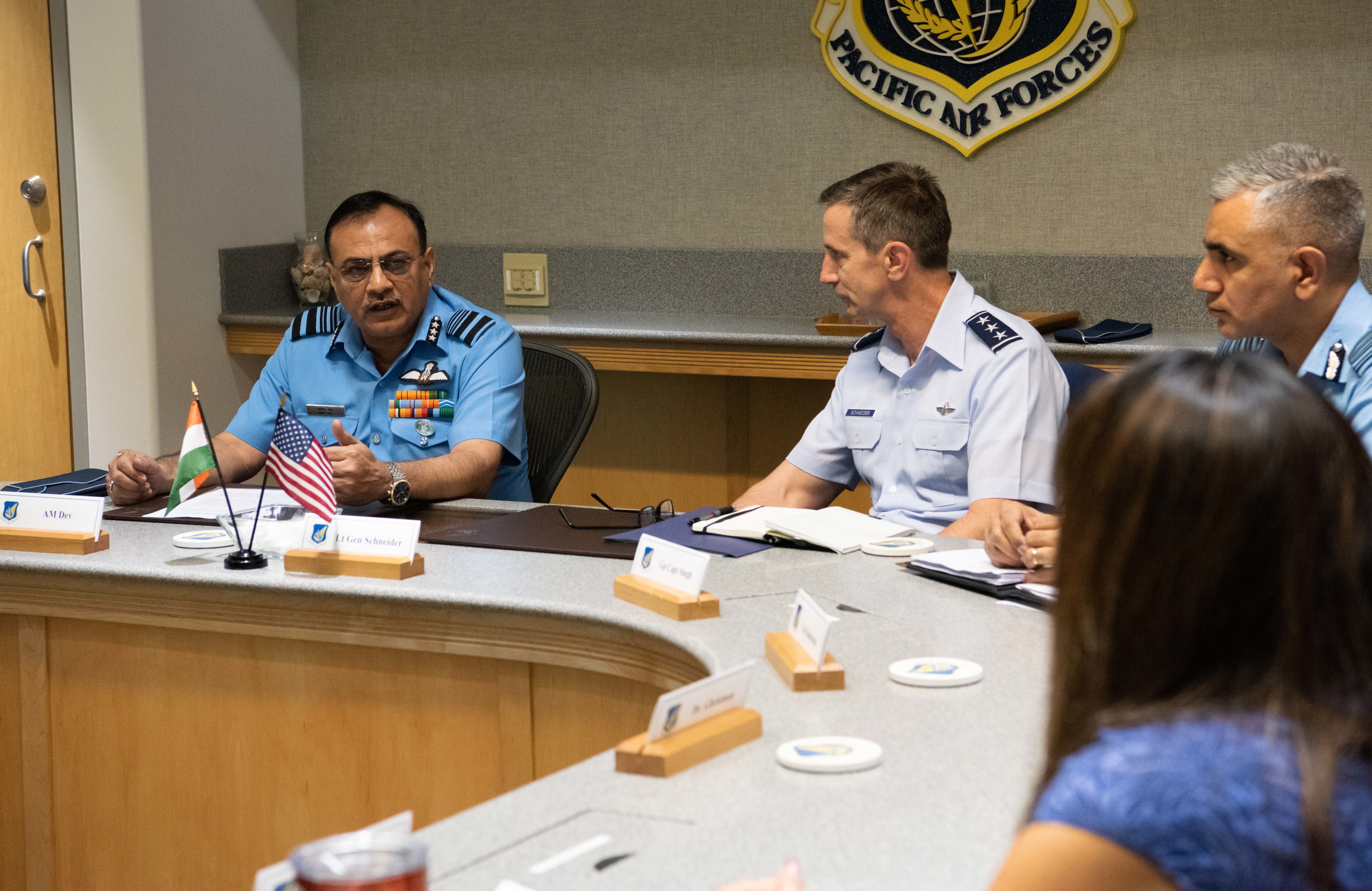 India, US Air Force leaders participate in Executive Steering Group ...