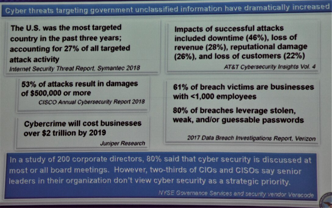 Cybersecurity Town Hall emphasizes information protection for supply ...