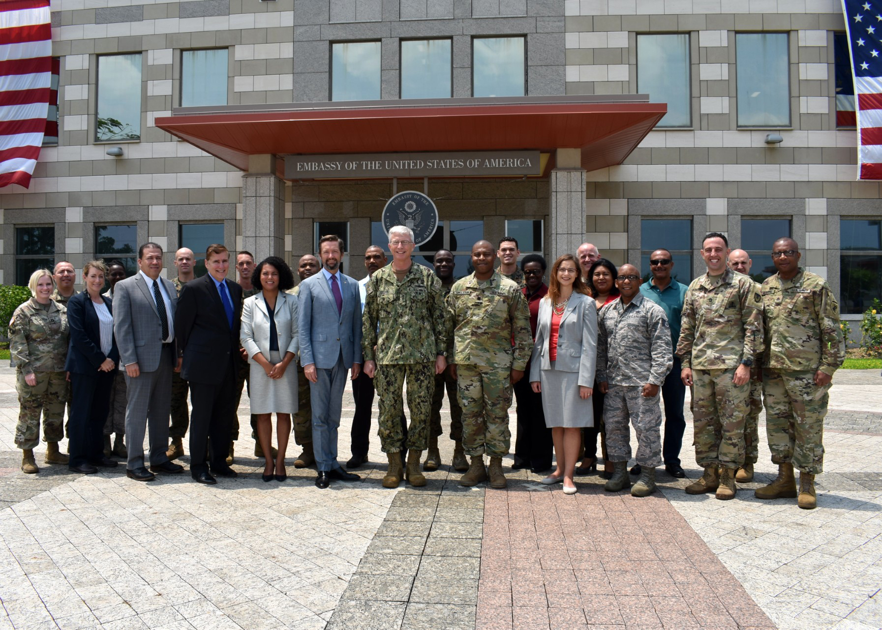 Adm. Faller visits Belize