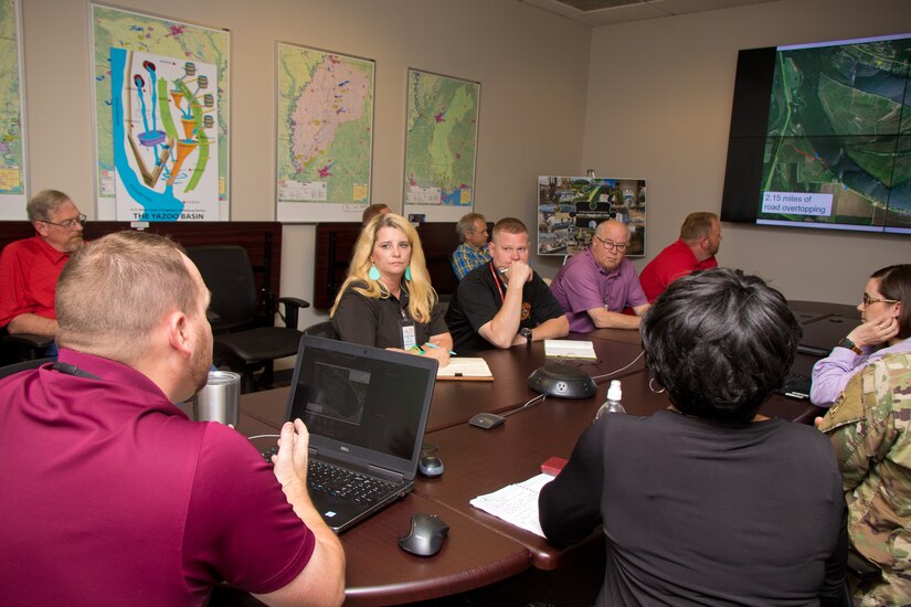 Vicksburg District Updates Local Officials on Conditions in the Yazoo ...